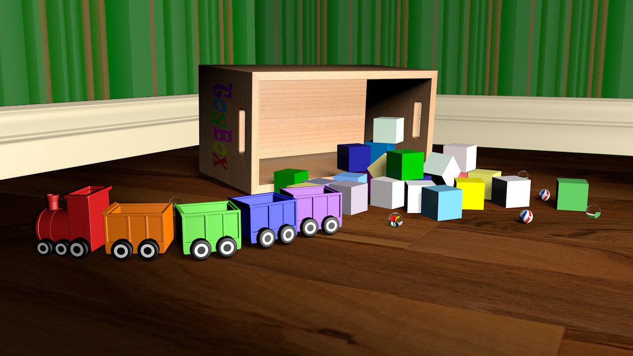 ArtStation - Toy room