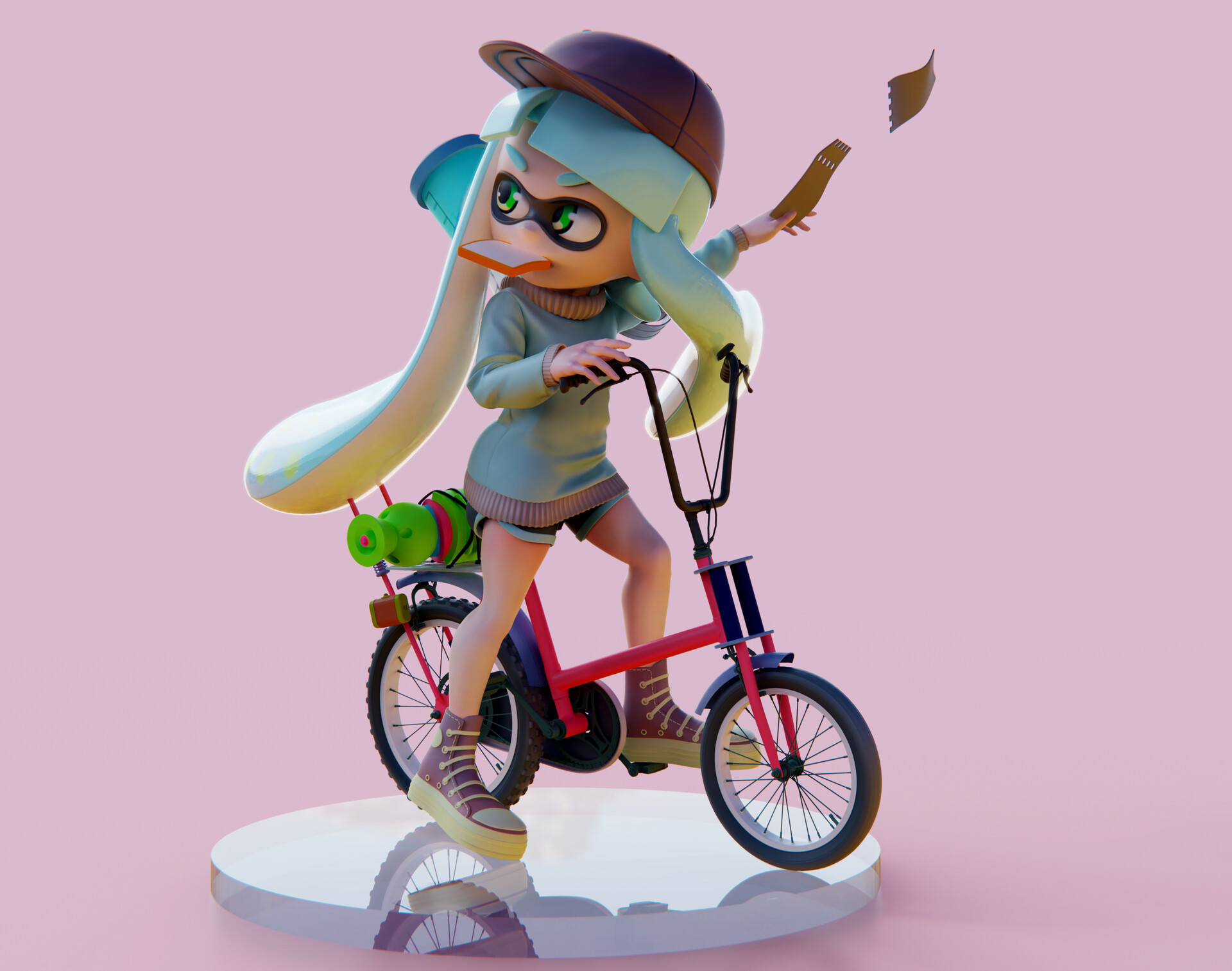 ArtStation - splatoon 颜料战士