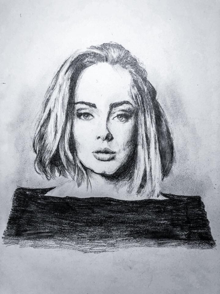 ArtStation - Adele portrait