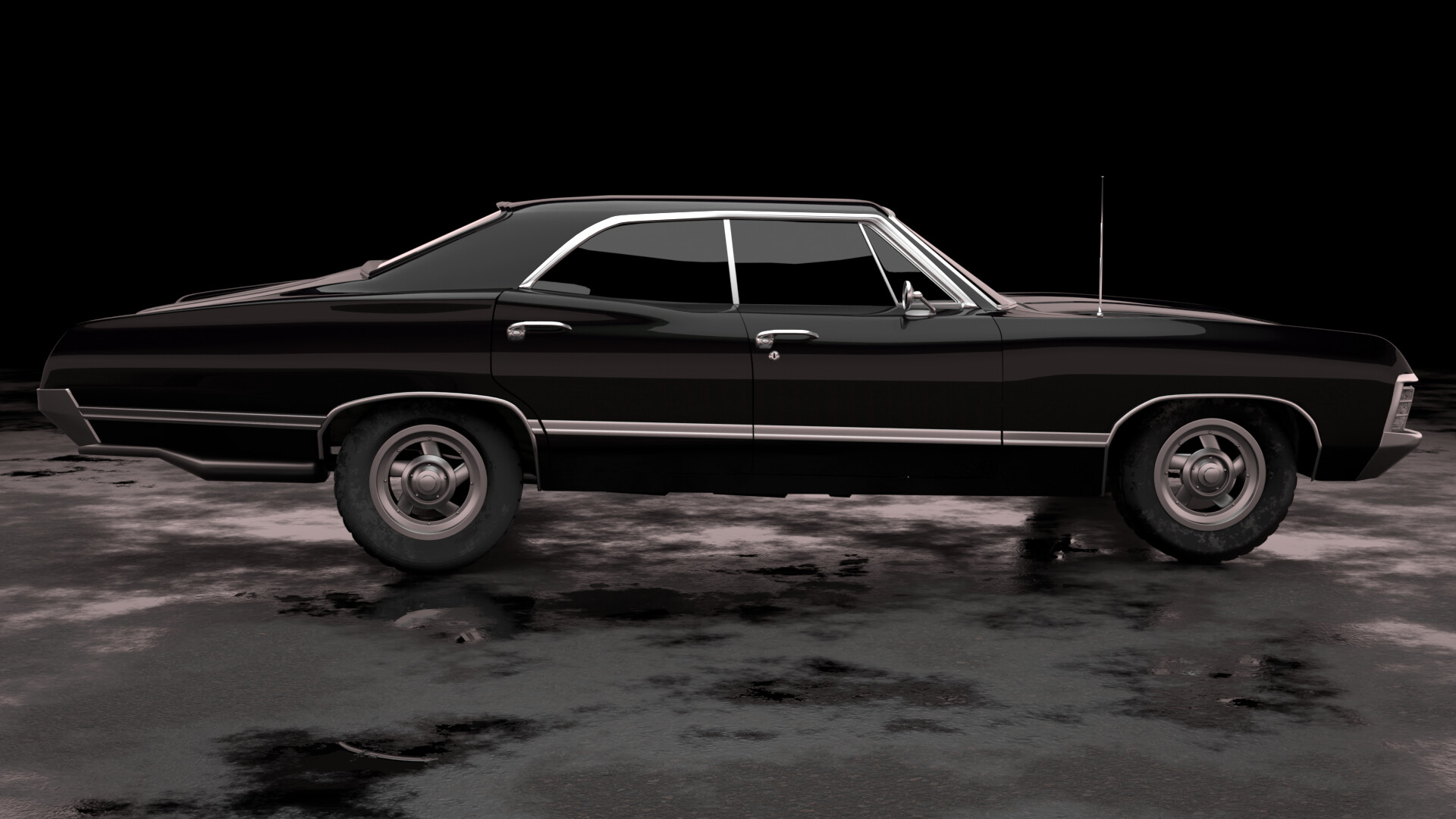 1967 Chevy Impala Supernatural Side View