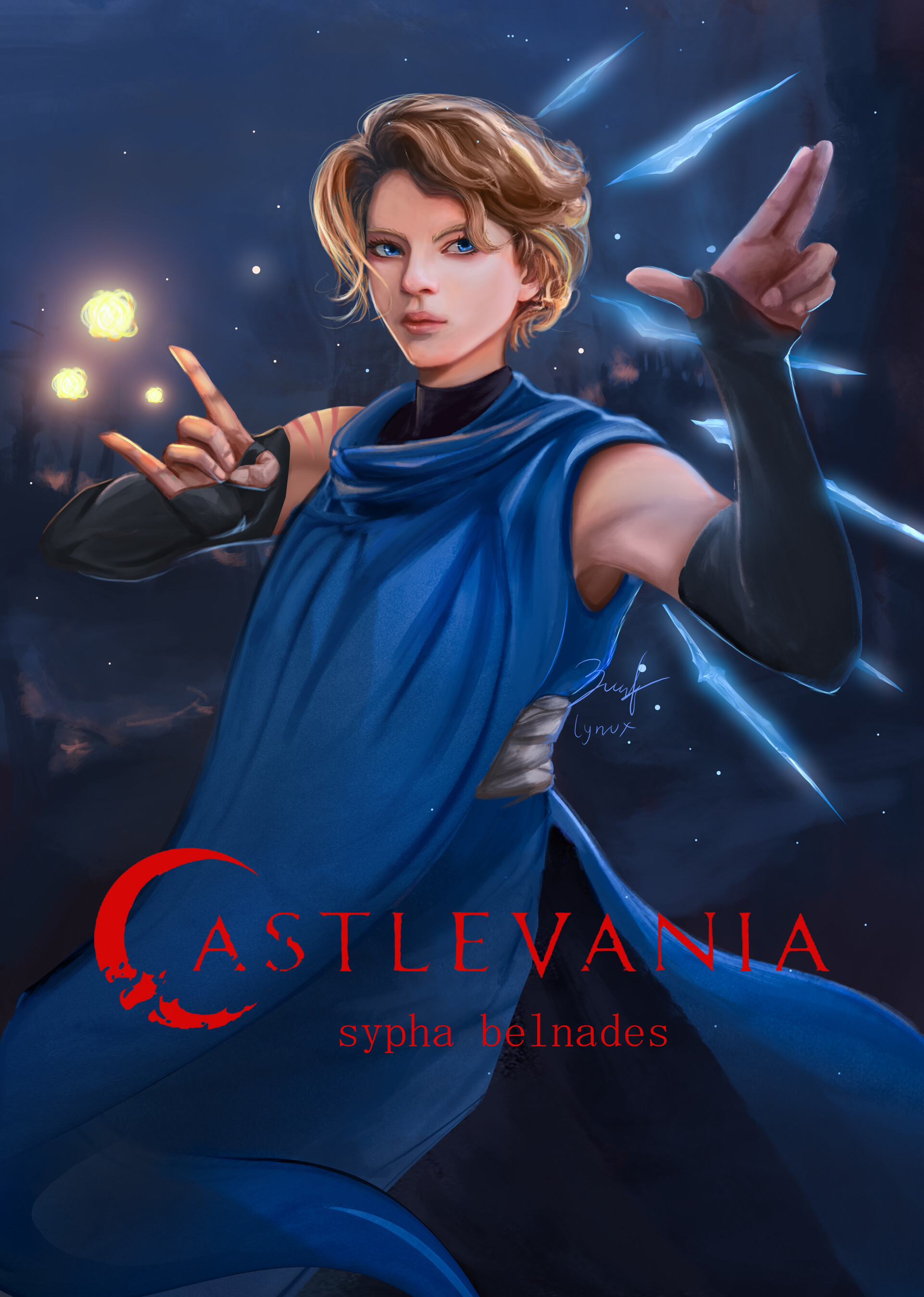 ArtStation - SYPHA BELNADES | CastelvaniaNetflix FANART