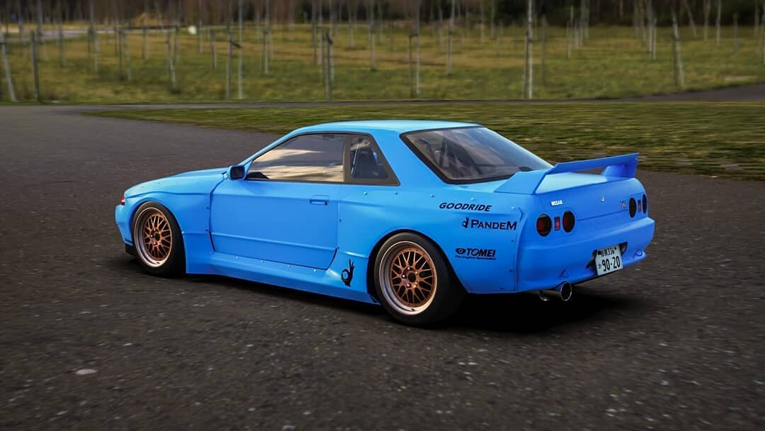 ArtStation - Nissan R32 with Pandem Bodykit
