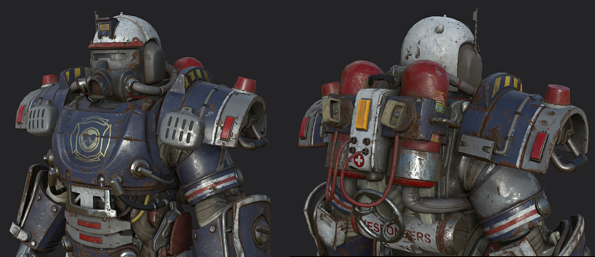 ArtStation - Responders Power Armor