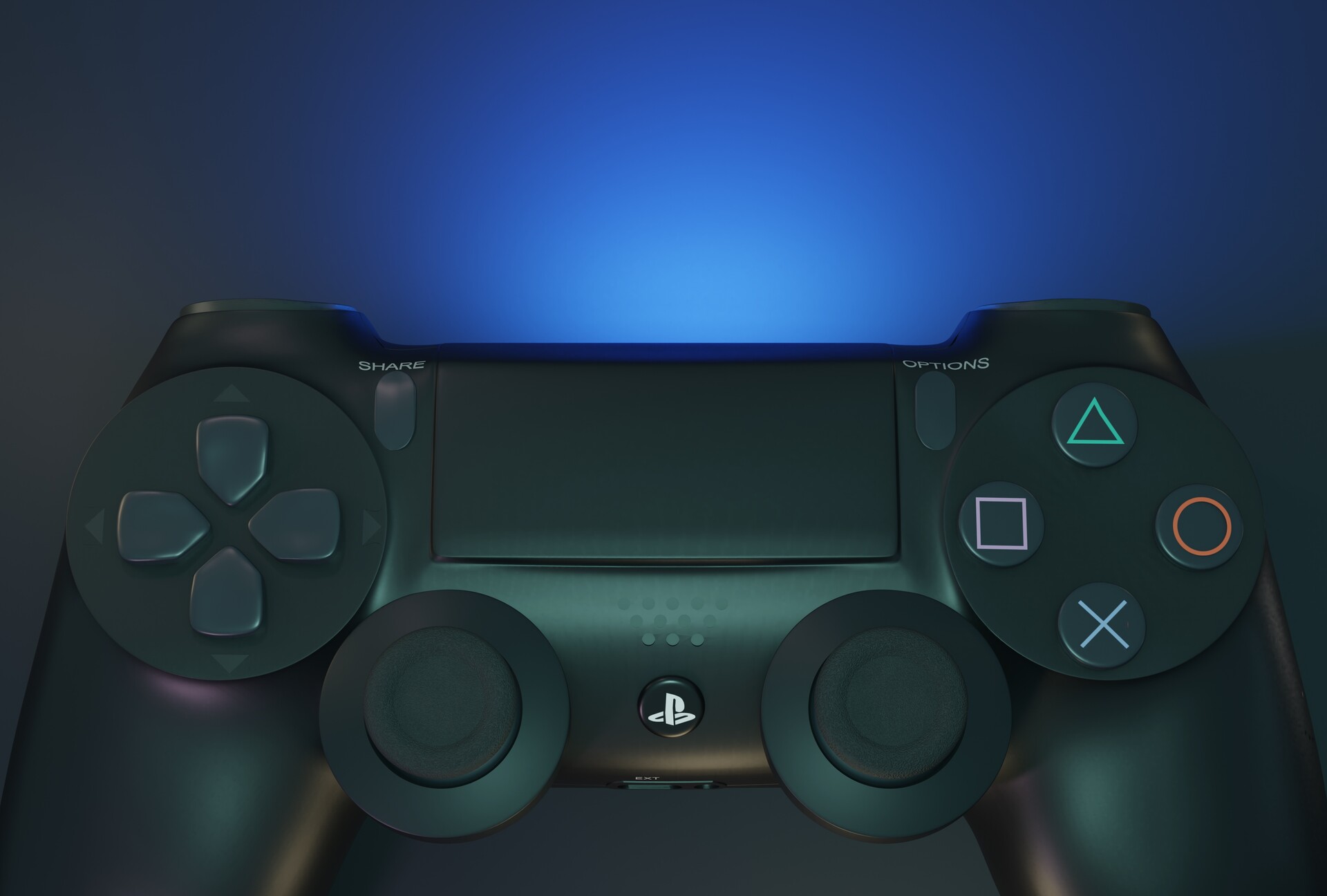 ArtStation - ps4_pad_closeup