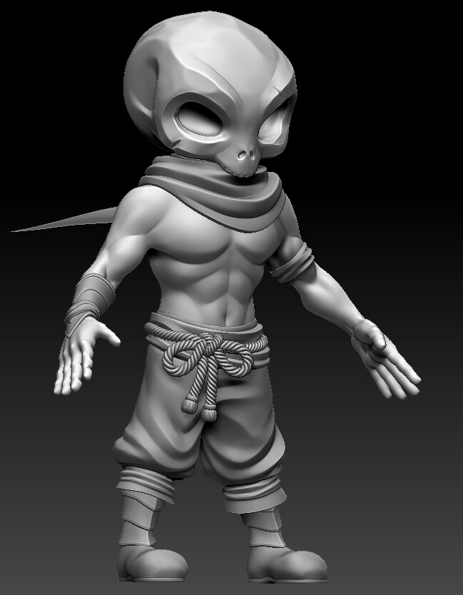 ArtStation - Skull Character