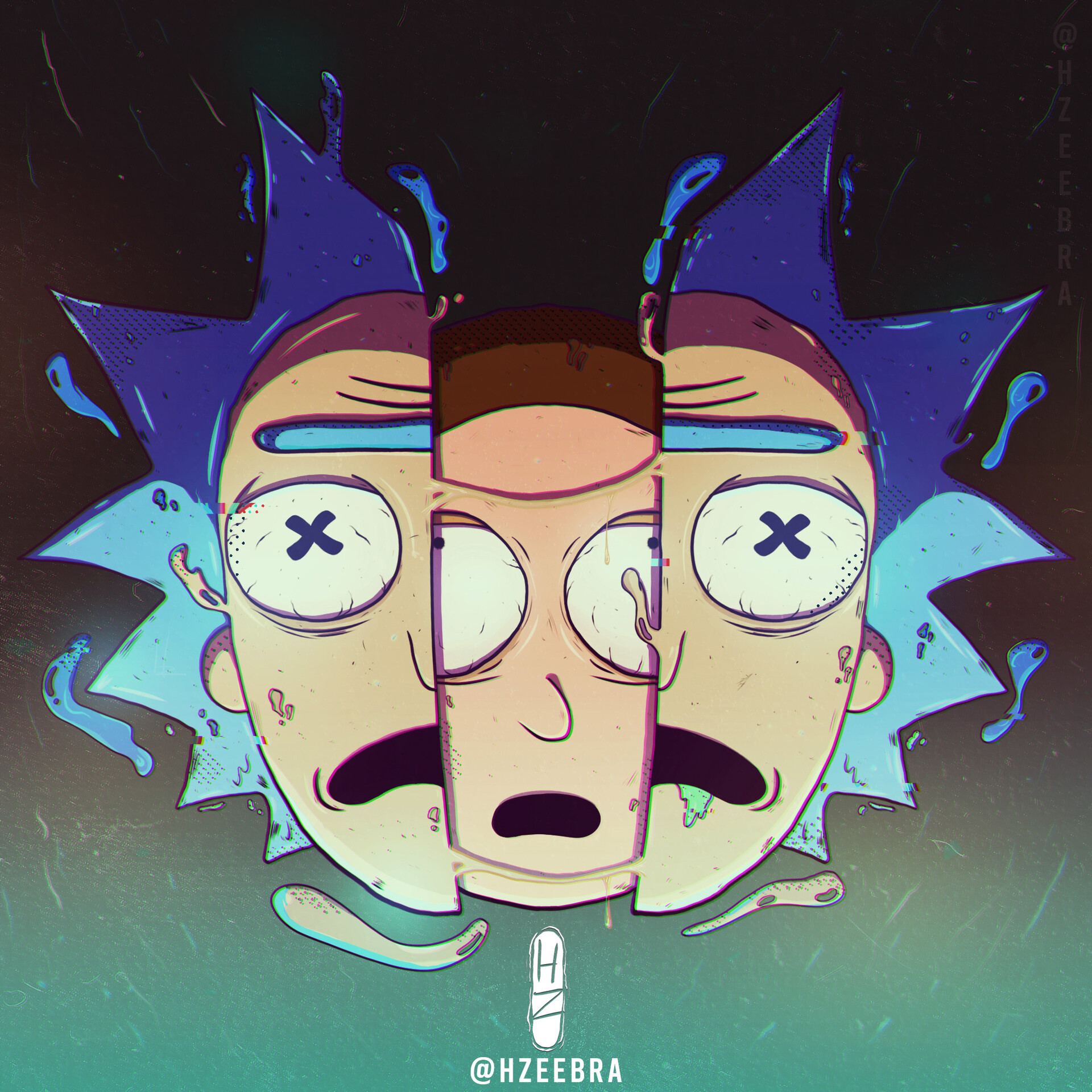 ArtStation - Rick and Morty