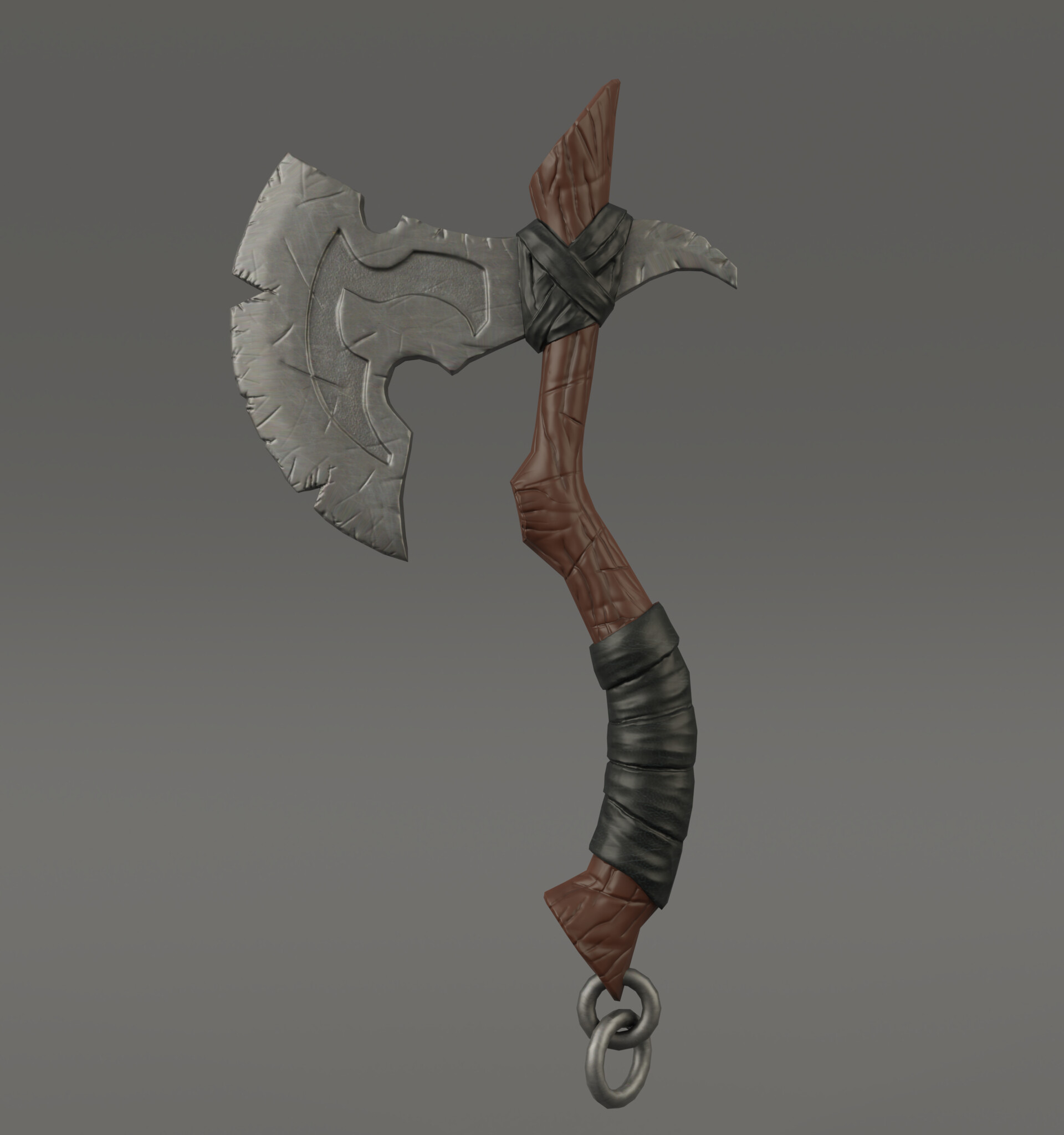 ArtStation - Stylized low poly Axe