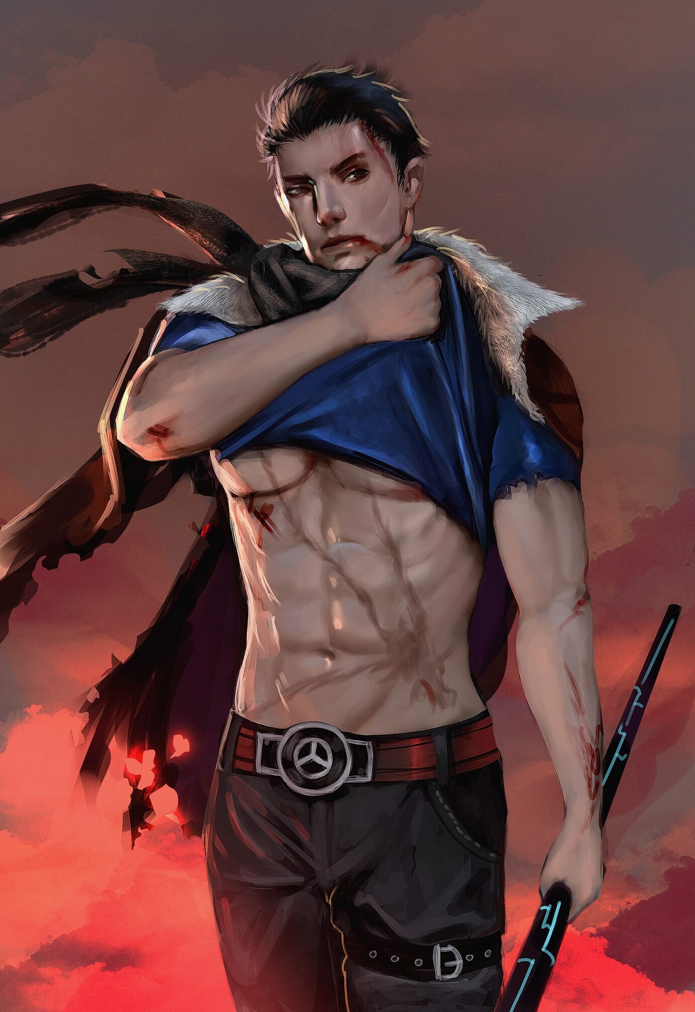 ArtStation - fighter man