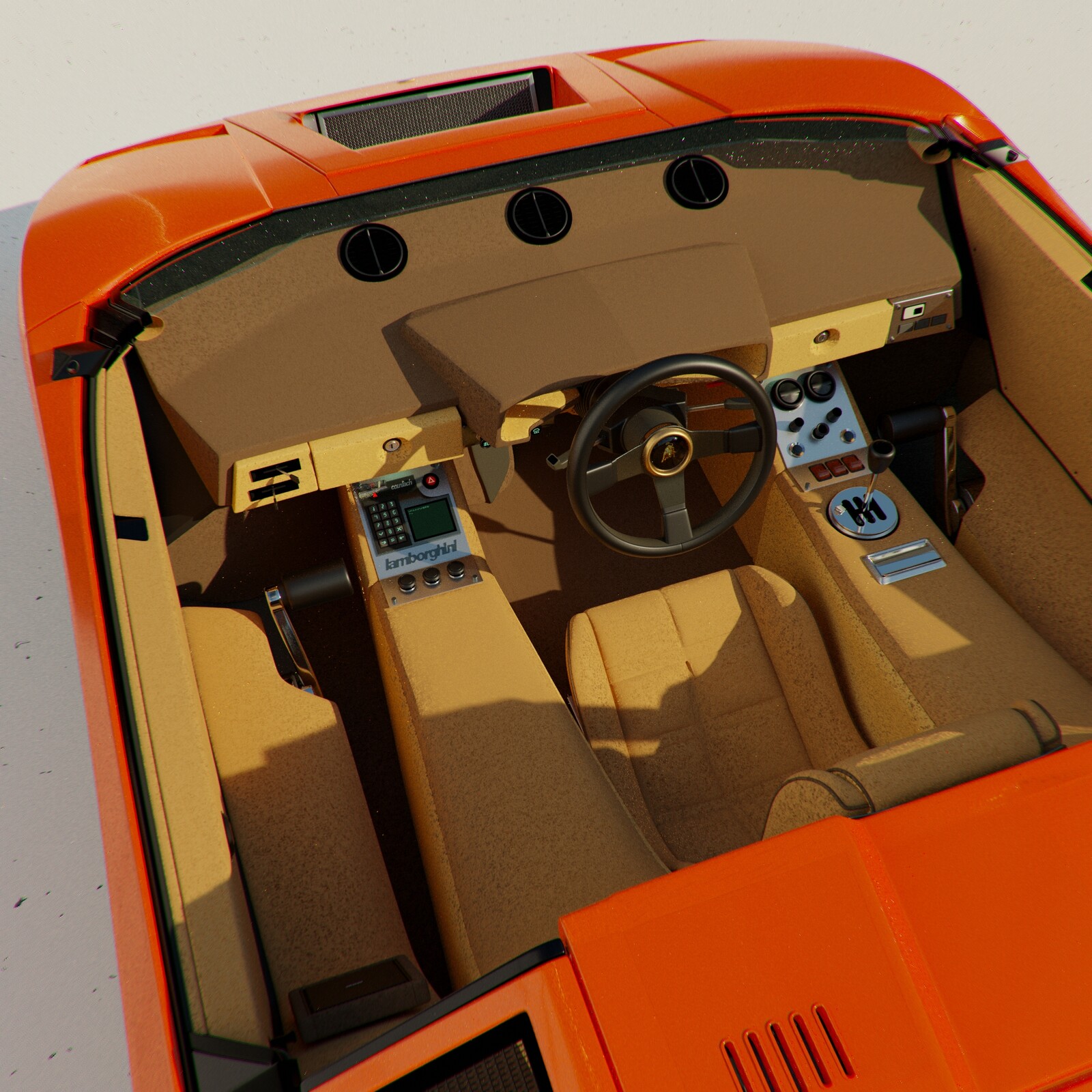 Broken Doodle - Lamborghini Countach LP 420 Barchetta