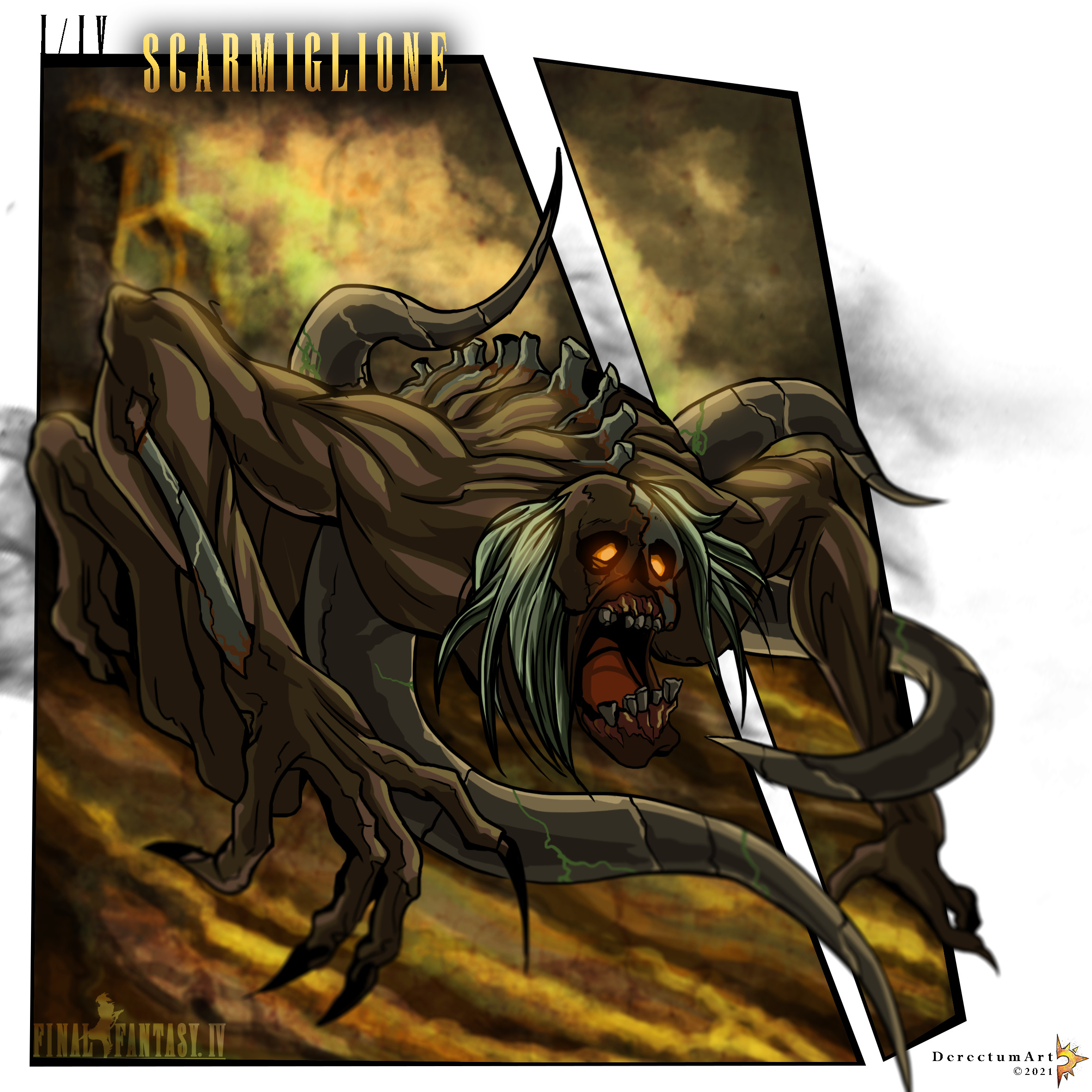 DerectumArt (Digital Art and Design) - Archfiend Series I-IV: Scarmiglione
