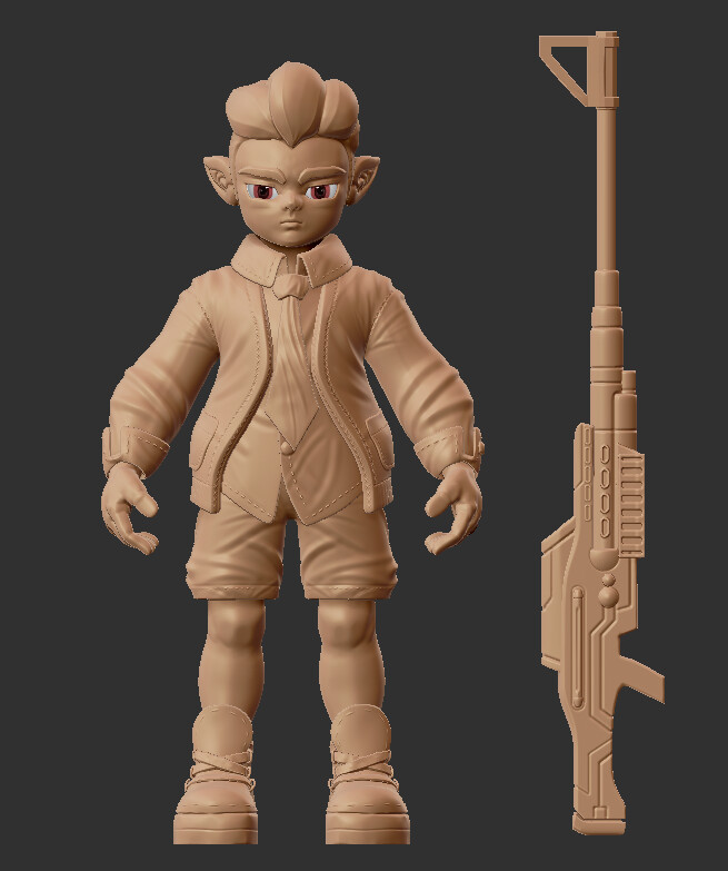 ArtStation - Little Sniper