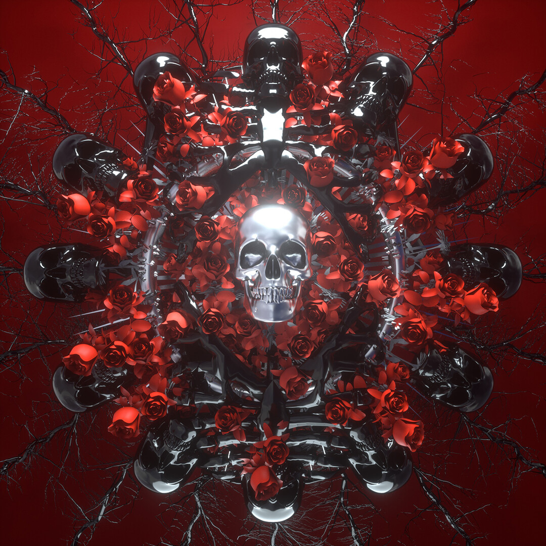 ArtStation - Death and Roses