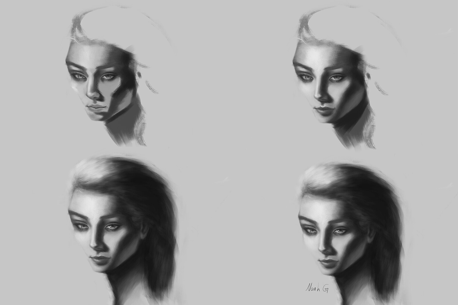 ArtStation - Girl Process