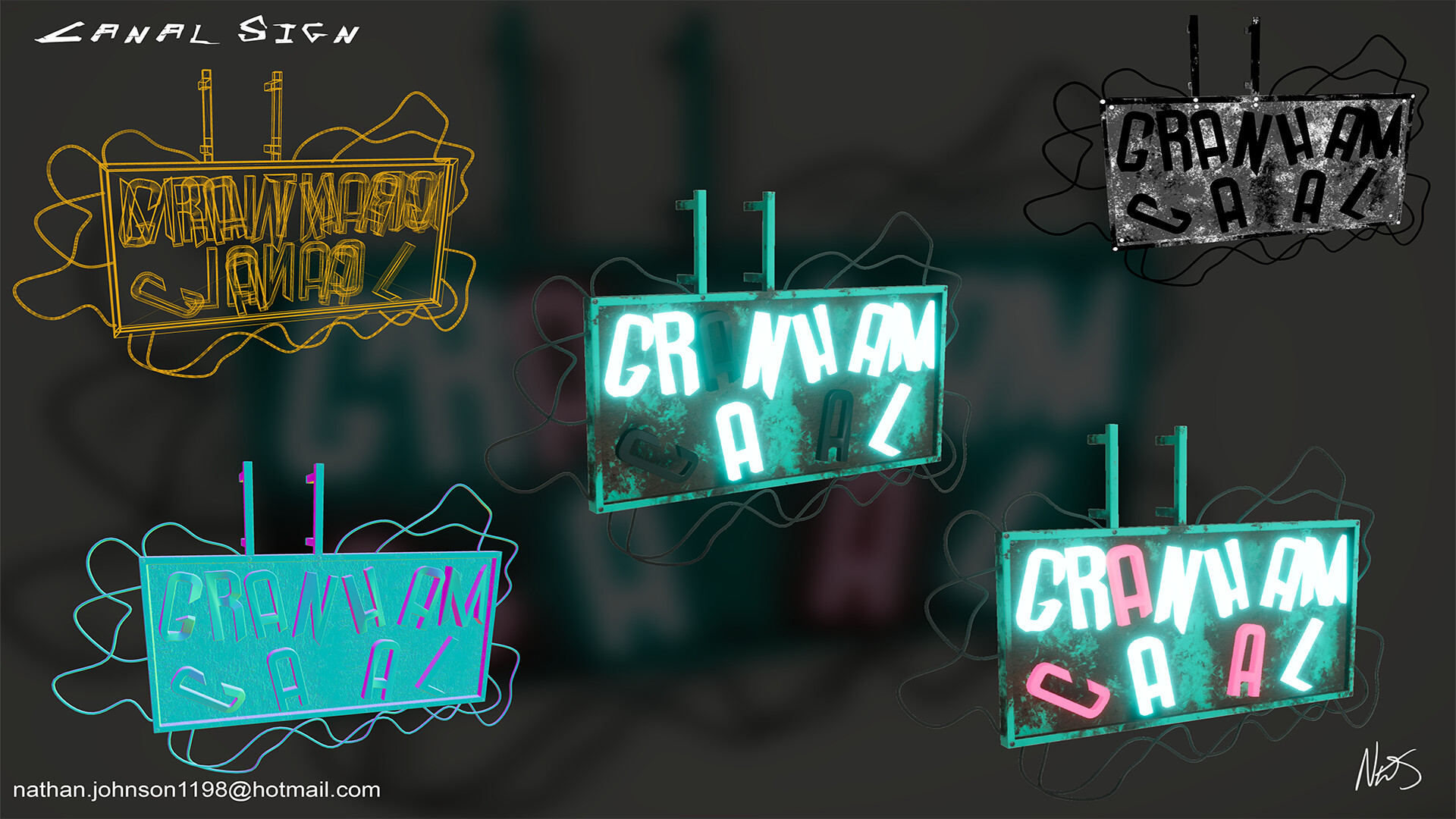 Nathan Johnson - Cyberpunk Overhaul of Grantham Canal