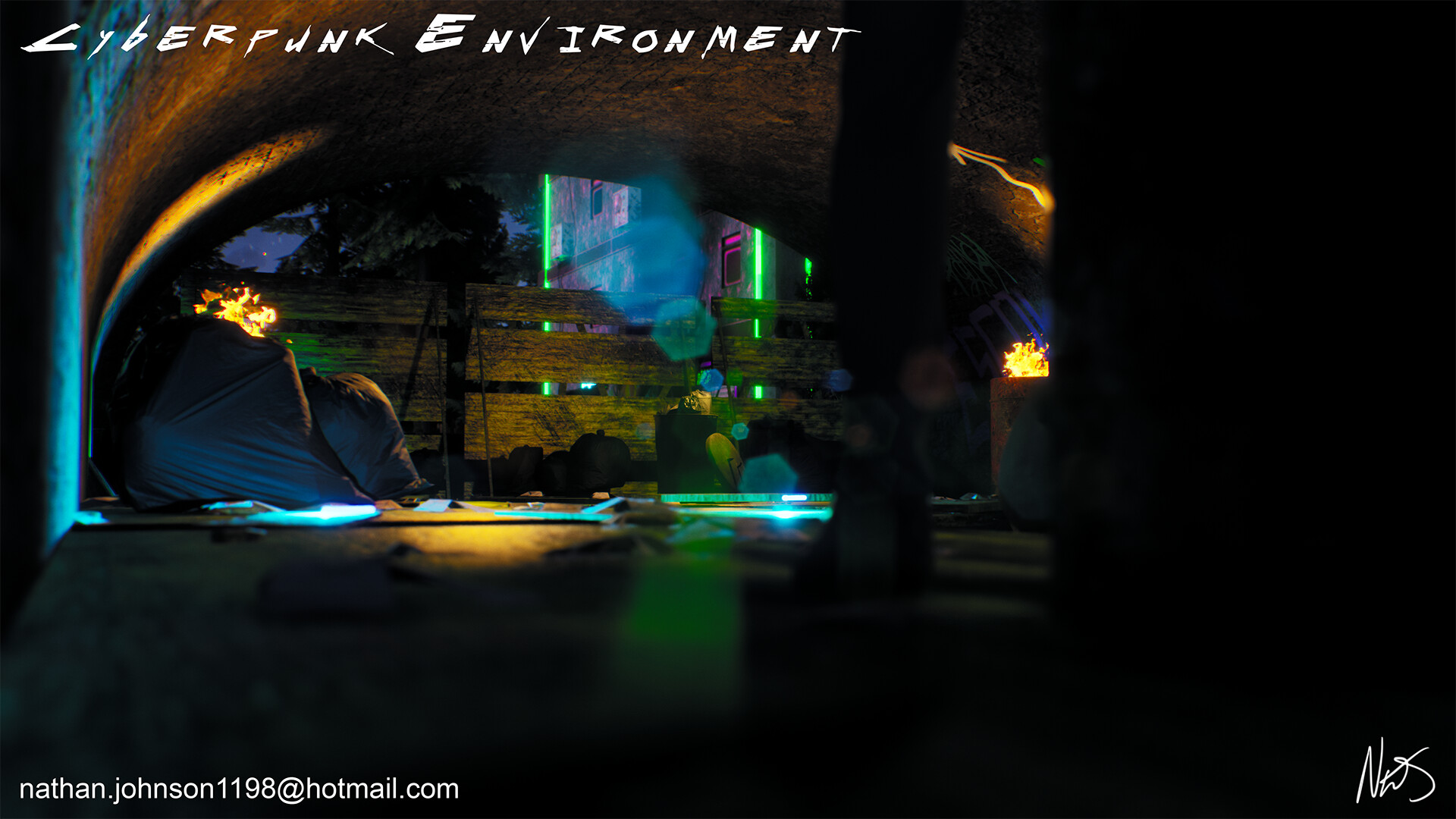 Nathan Johnson - Cyberpunk Overhaul of Grantham Canal