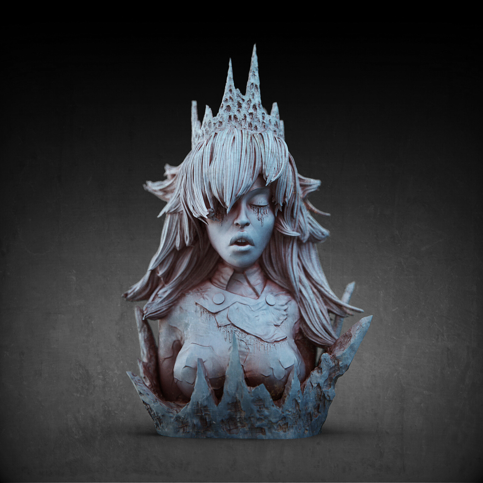 ArtStation - Princess bust