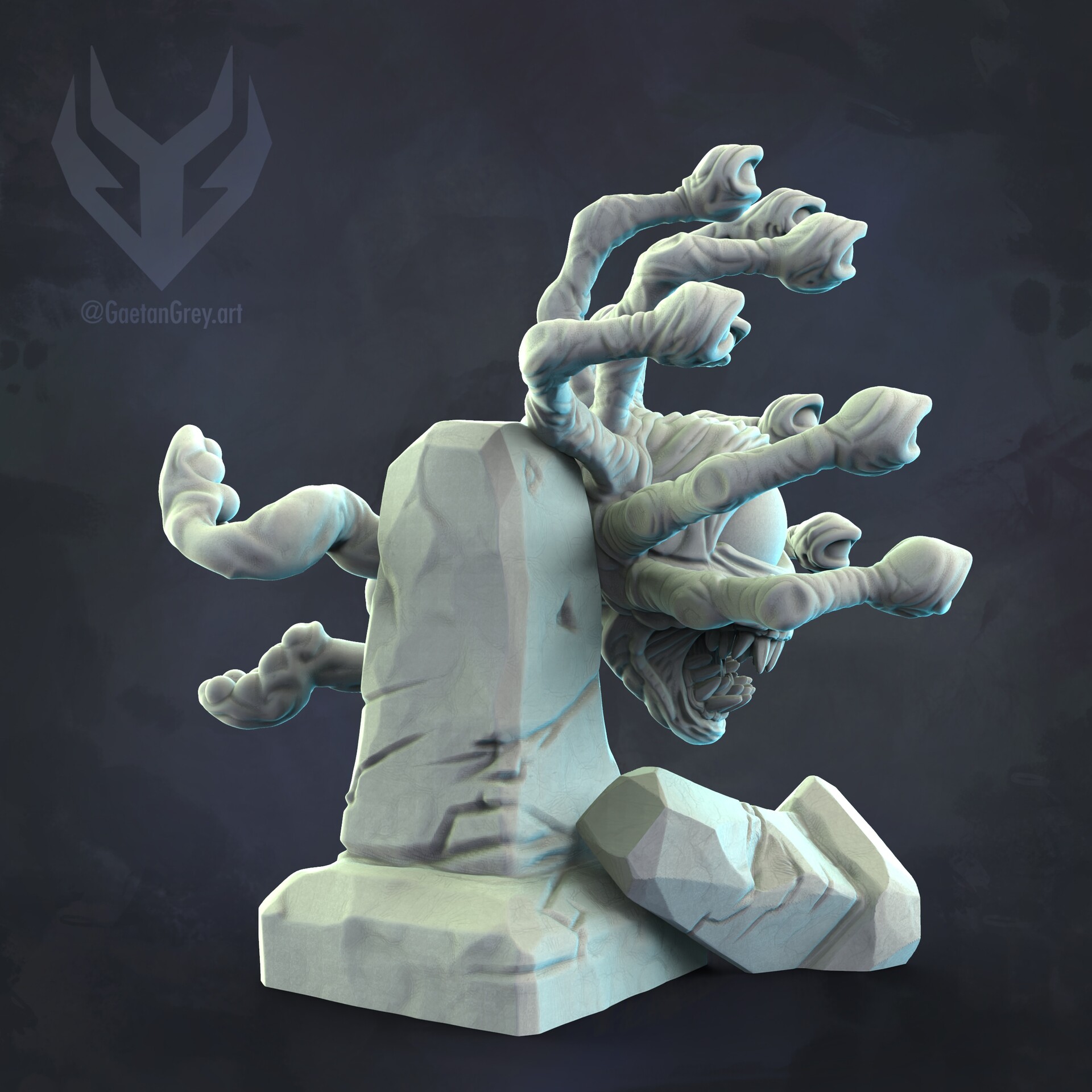 Gaetan Grey - Mind Witness - Miniature