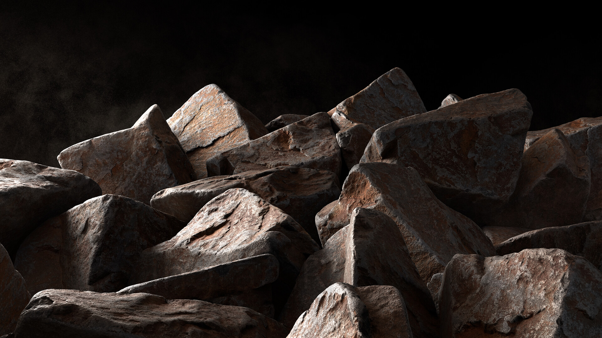 Ryan Ingram - Photogrammetry Asset - Rock - Angular