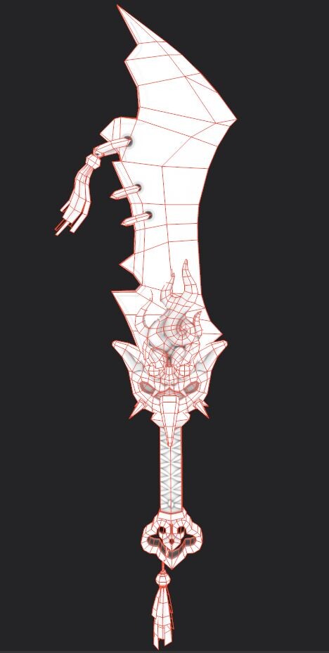 Geoff Kaiser - Guild Wars 2 Art Test - Demon Sword