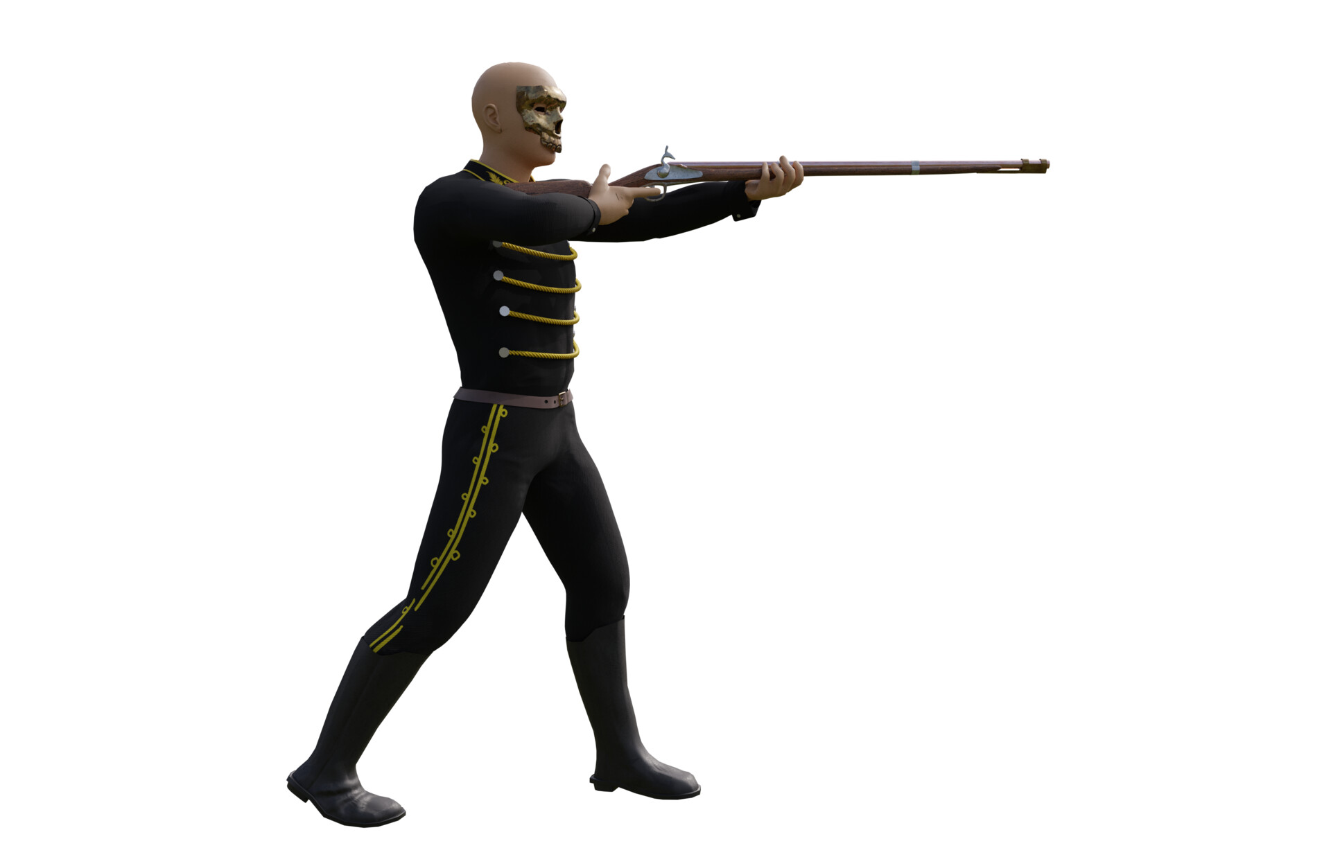 ArtStation - Skull soldier