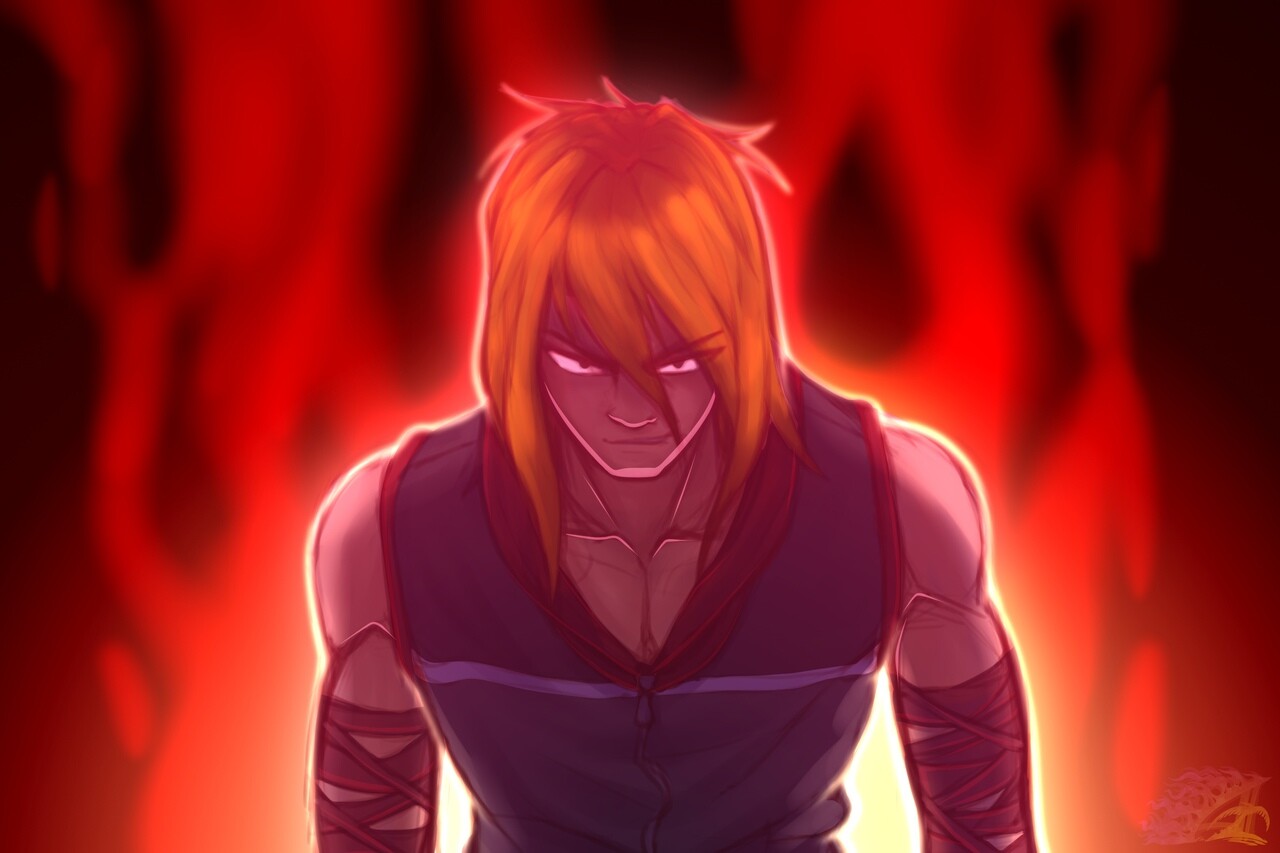 ArtStation - Fiery heart