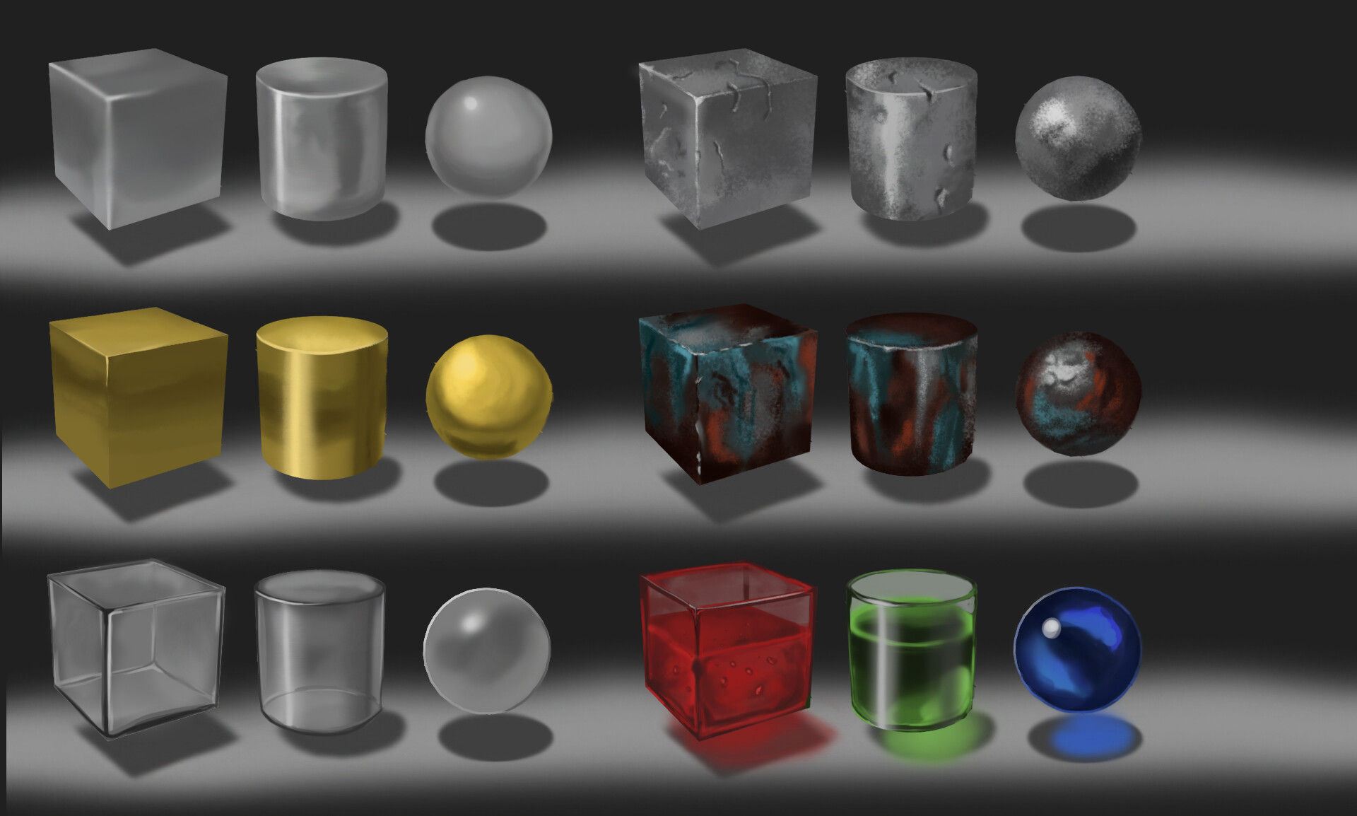 ArtStation - materials