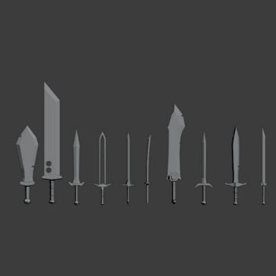 ArtStation - Swords