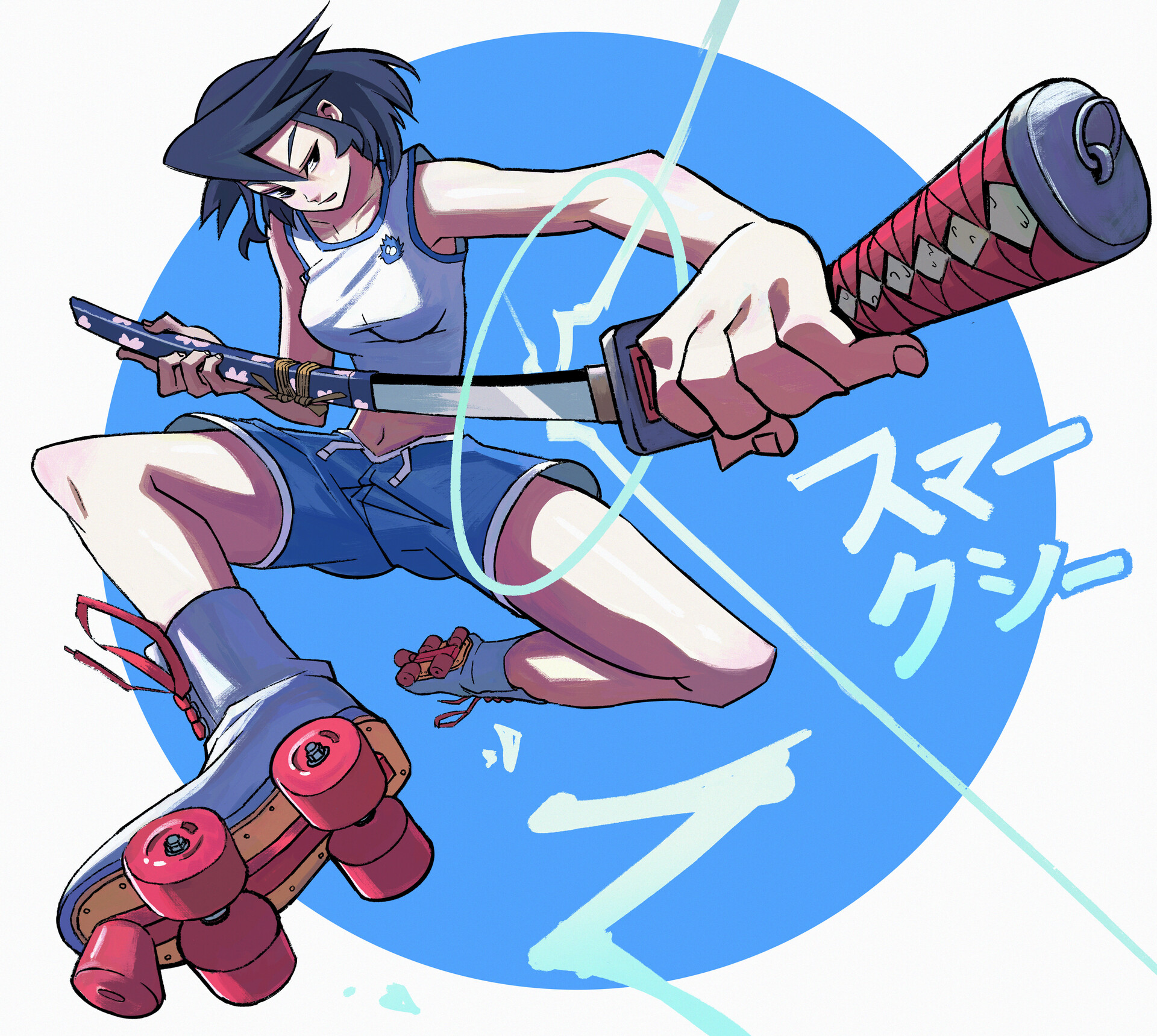 ArtStation - Rollergirl