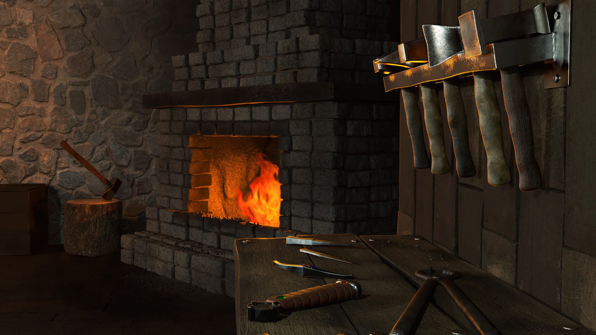 ArtStation - Blacksmith's Workshop