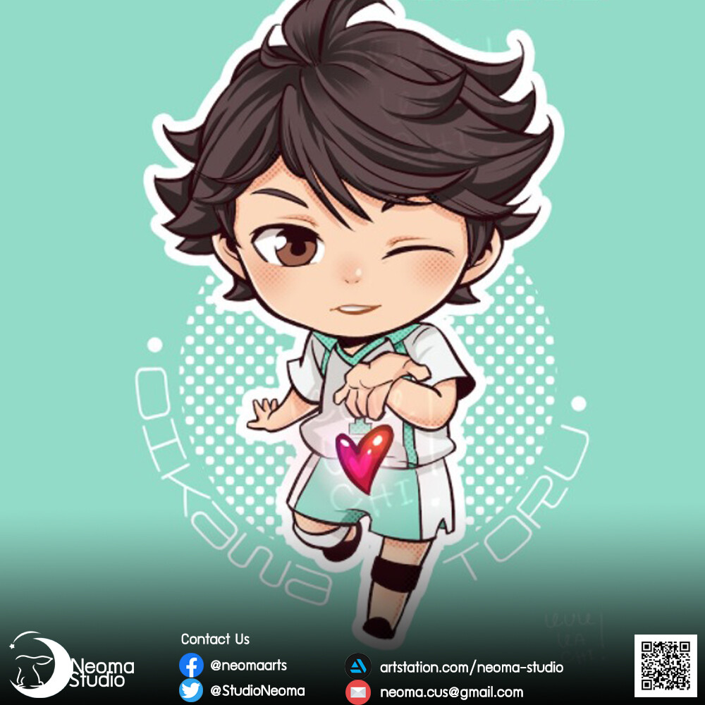 ArtStation - Oikawa Tooru Fanart