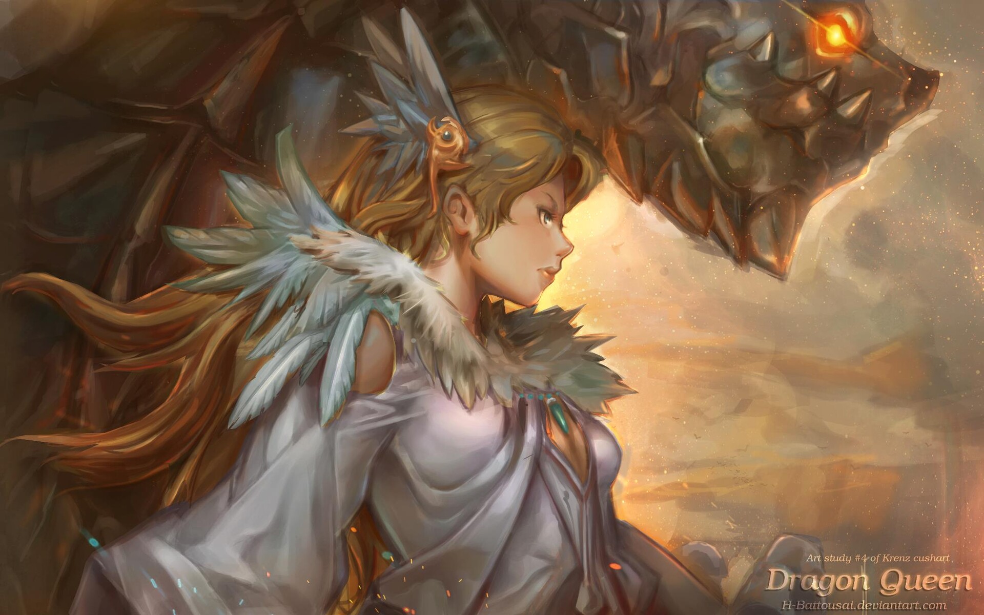 ArtStation - Dragon Queen
