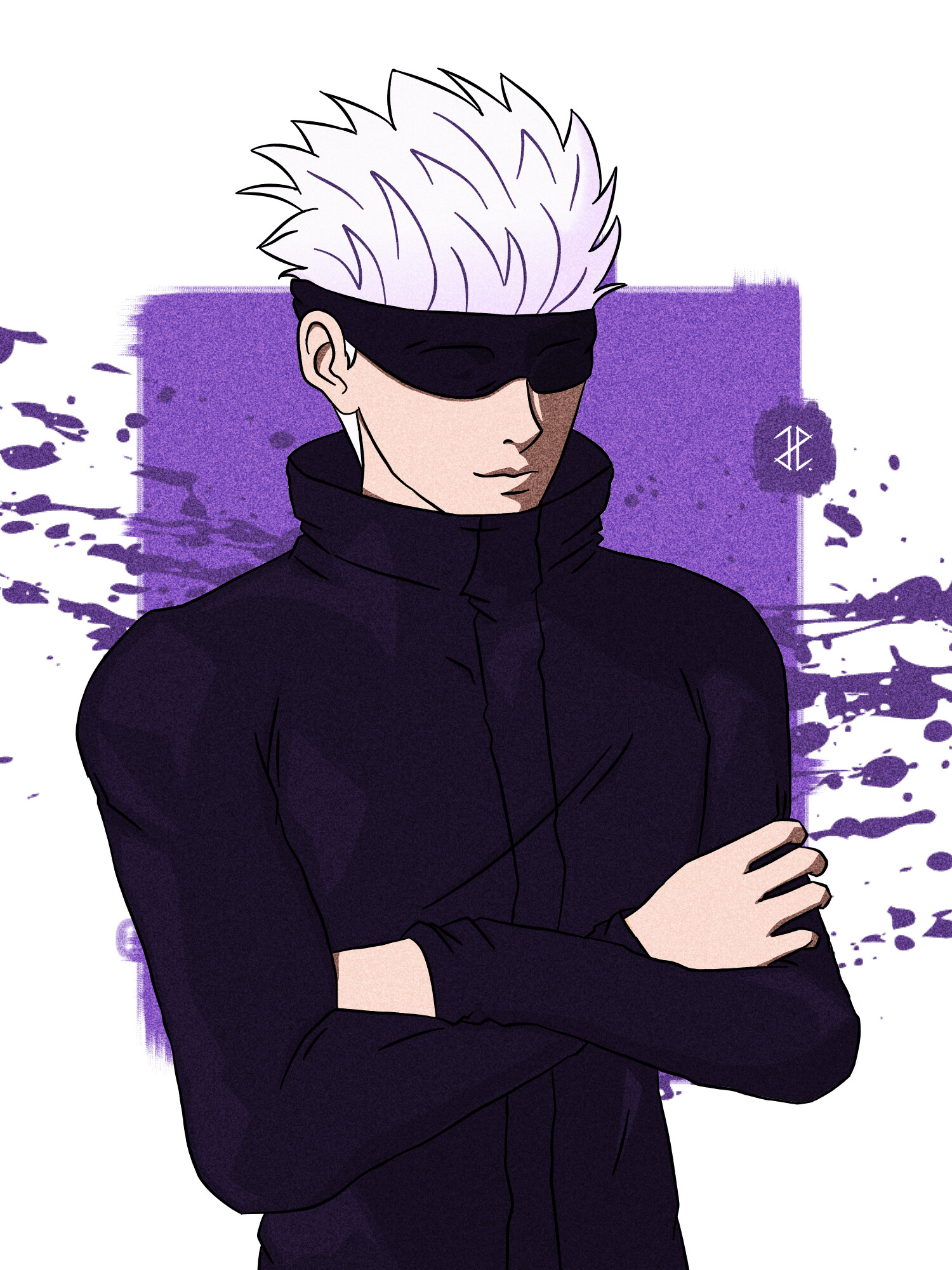 ArtStation - Purple Gojo