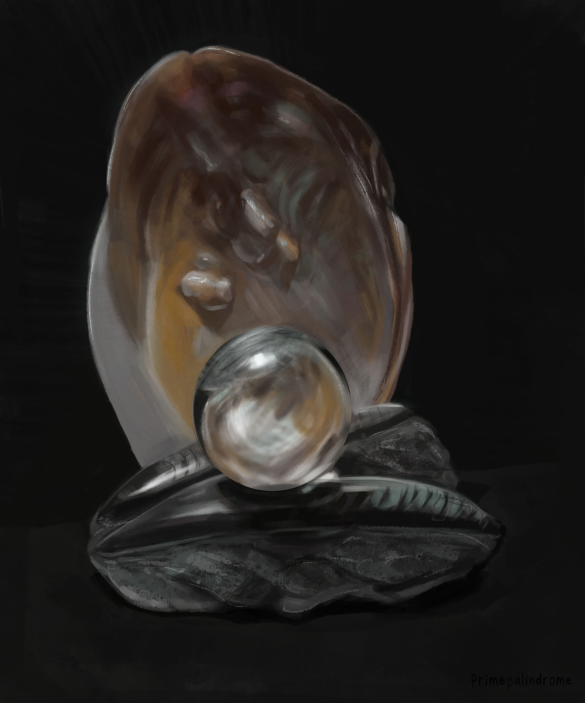 ArtStation - Glass pearl