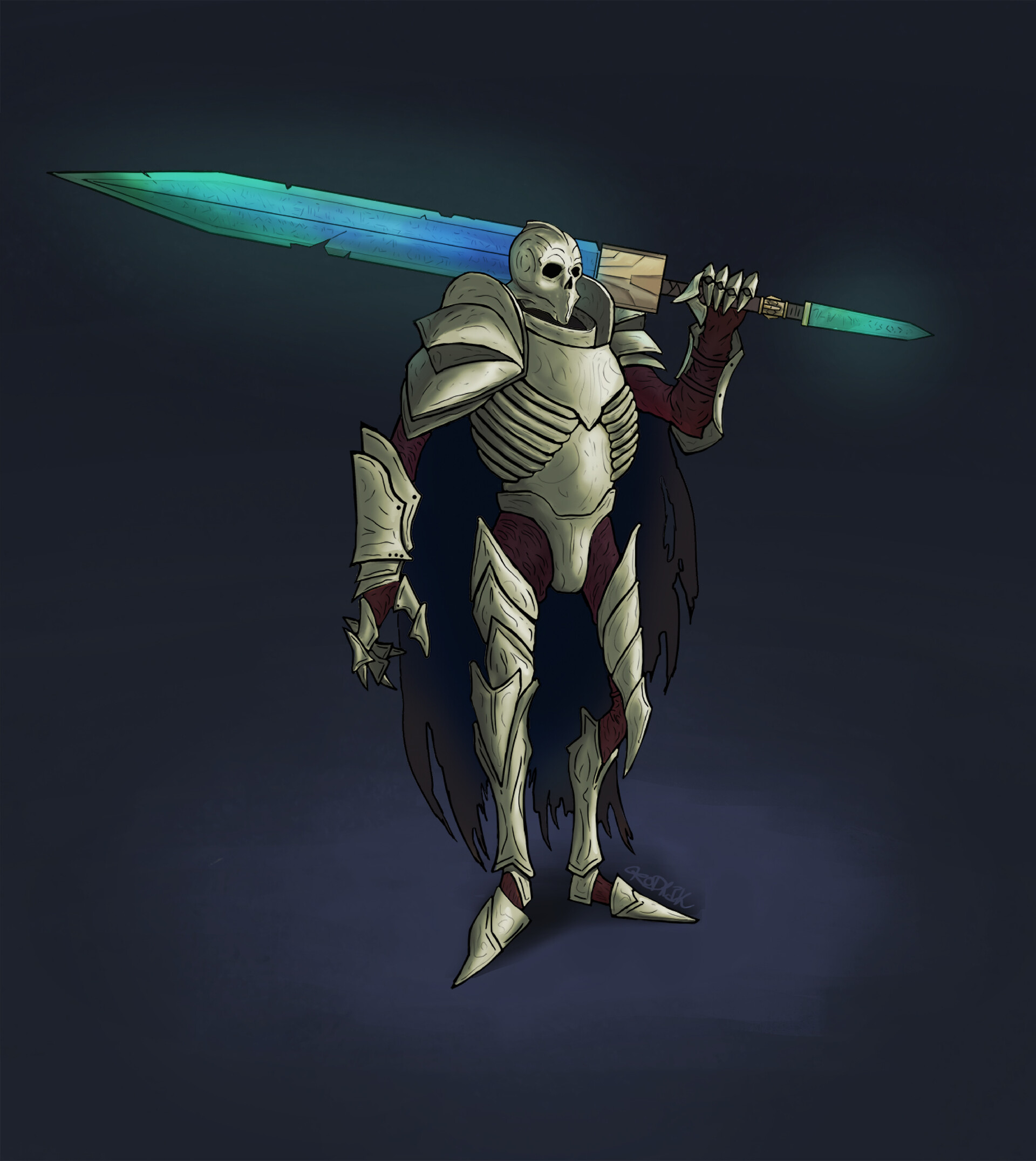 ArtStation - Skeletal Knights