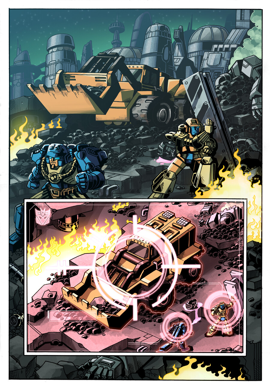 Nate Hammond - Transformers Fancomic 1, page 1