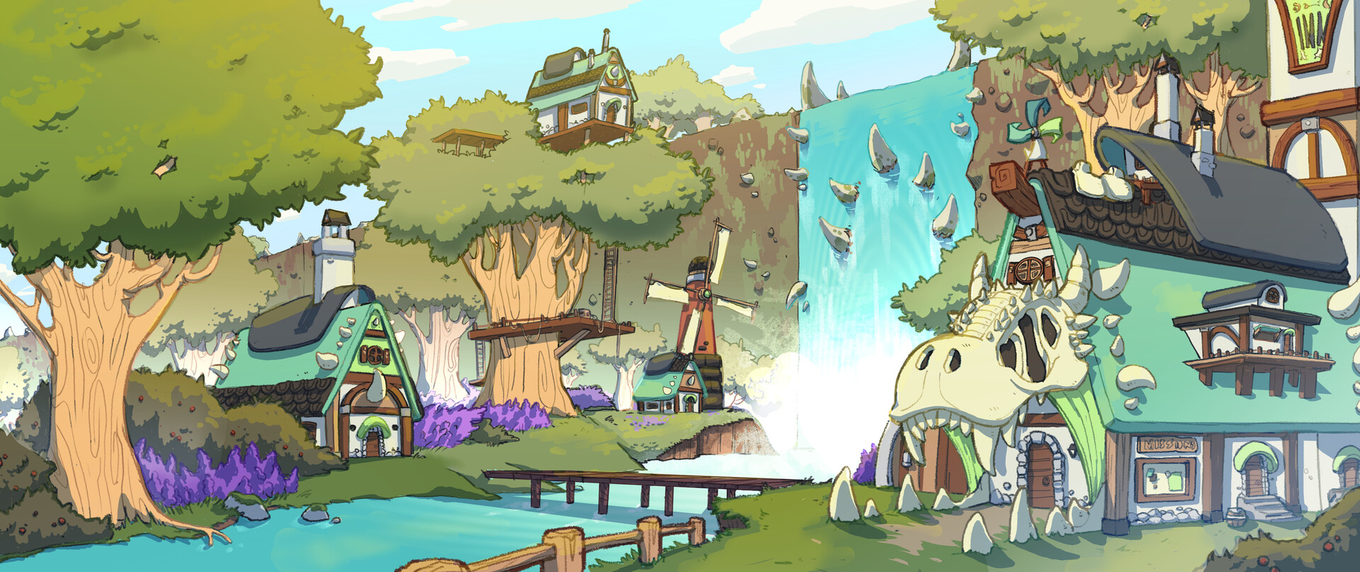 ArtStation - Dragon's Inn Concepts