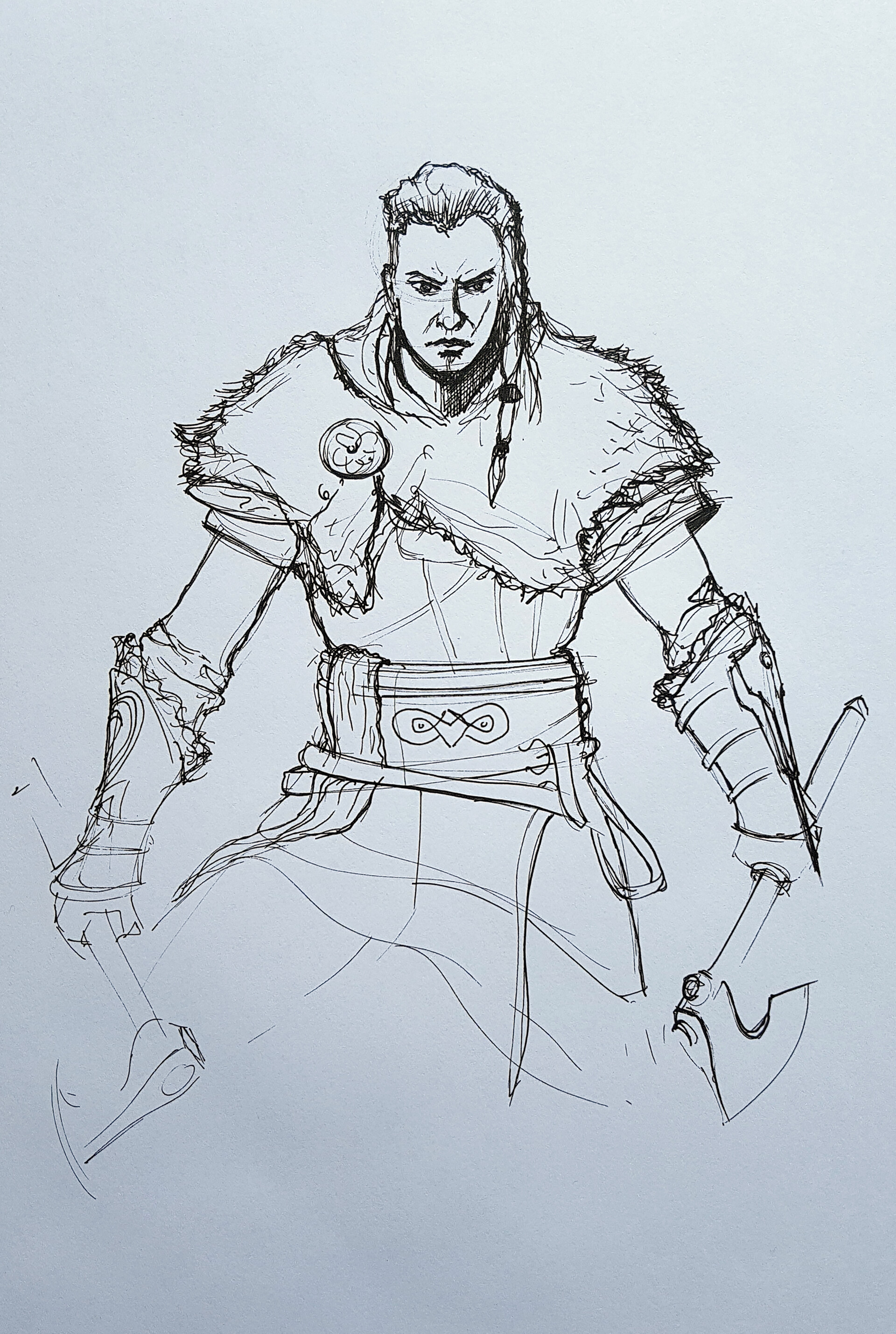 ArtStation - Female Eivor: AC Valhalla