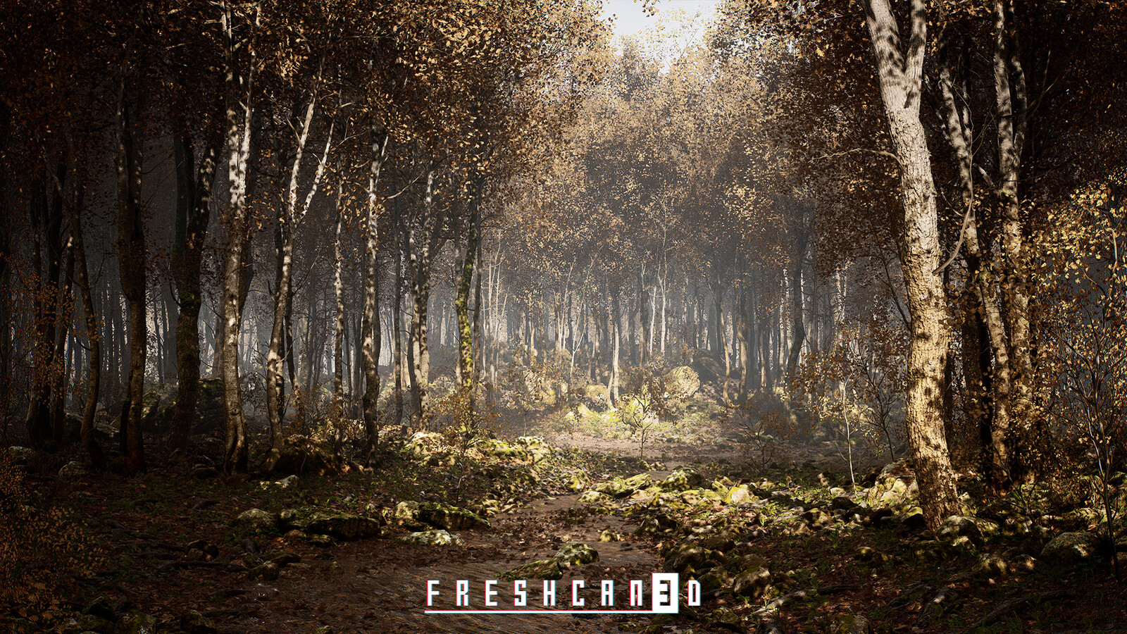 Freshcan 3D - Environment Art Studio - Oak forest in Autumn in Unreal ...
