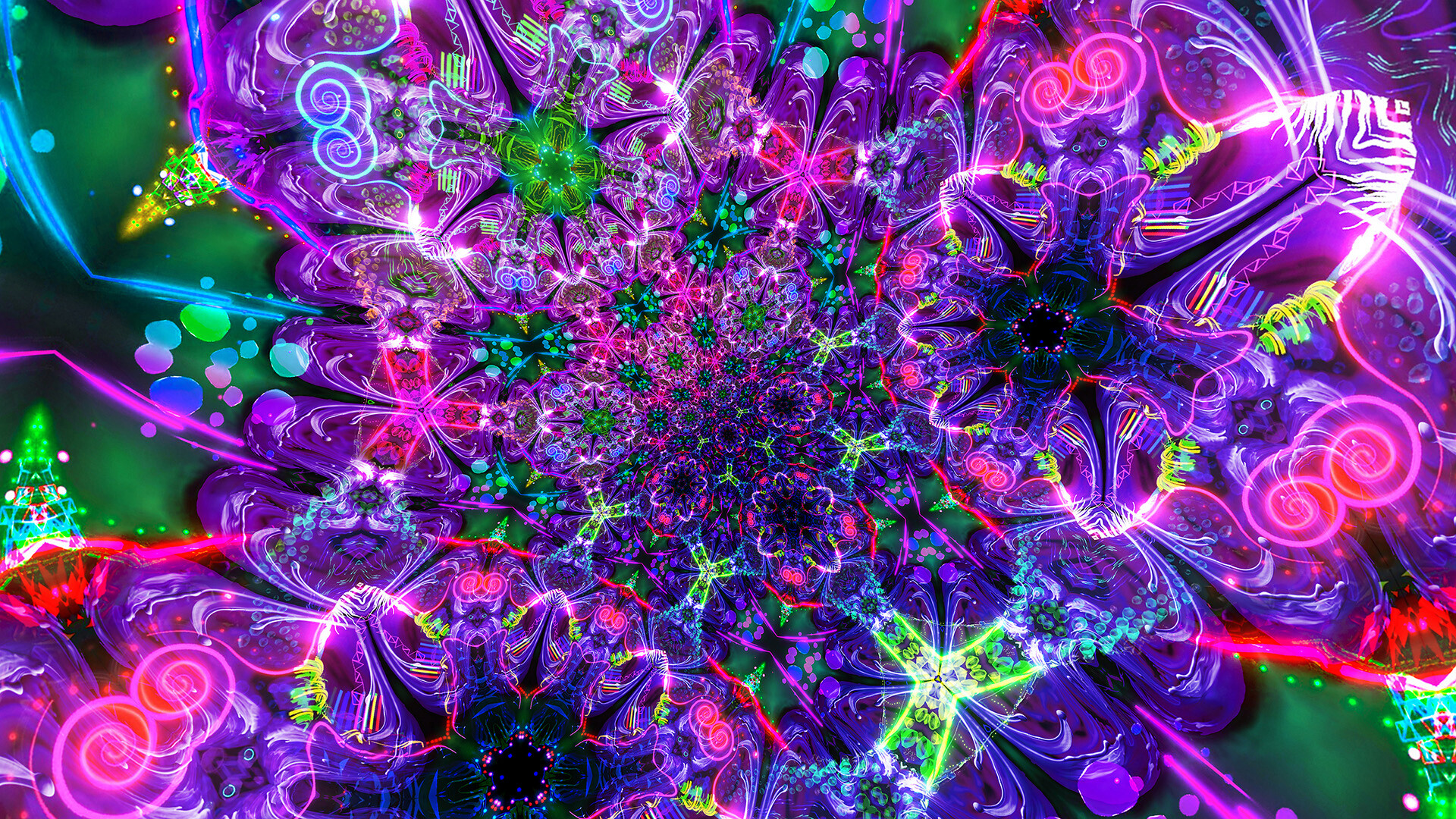 Natural Warp - Neon Wave - a 360° Collab with James Fox