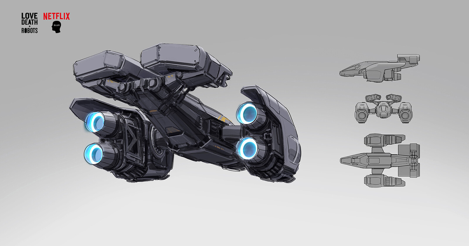 Alex Ichim - Love, Death and Robots concept art