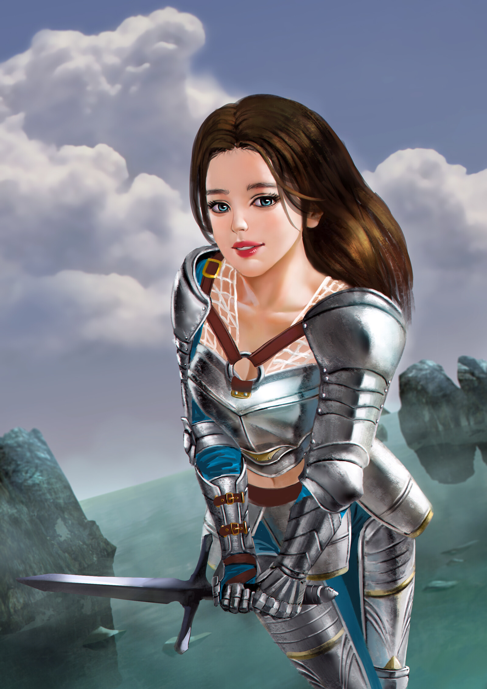 ArtStation - Sword training