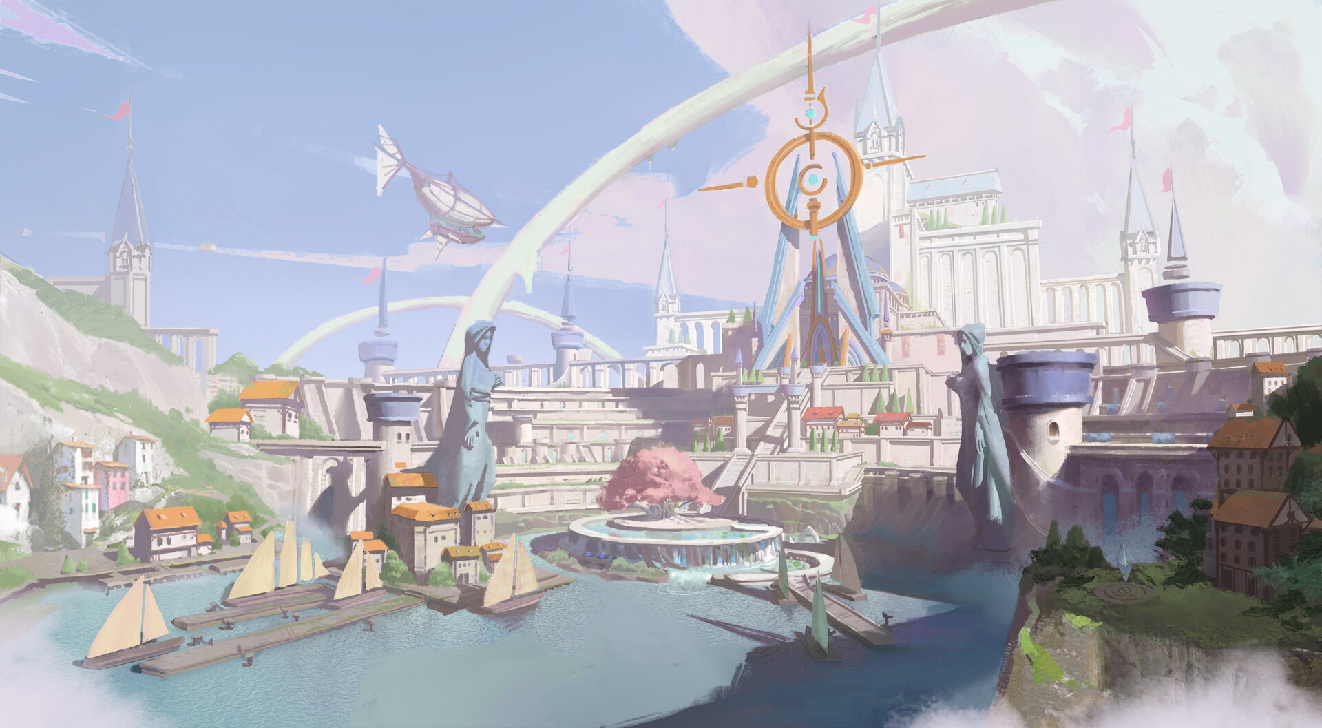 ArtStation - 水之都市 City of Water