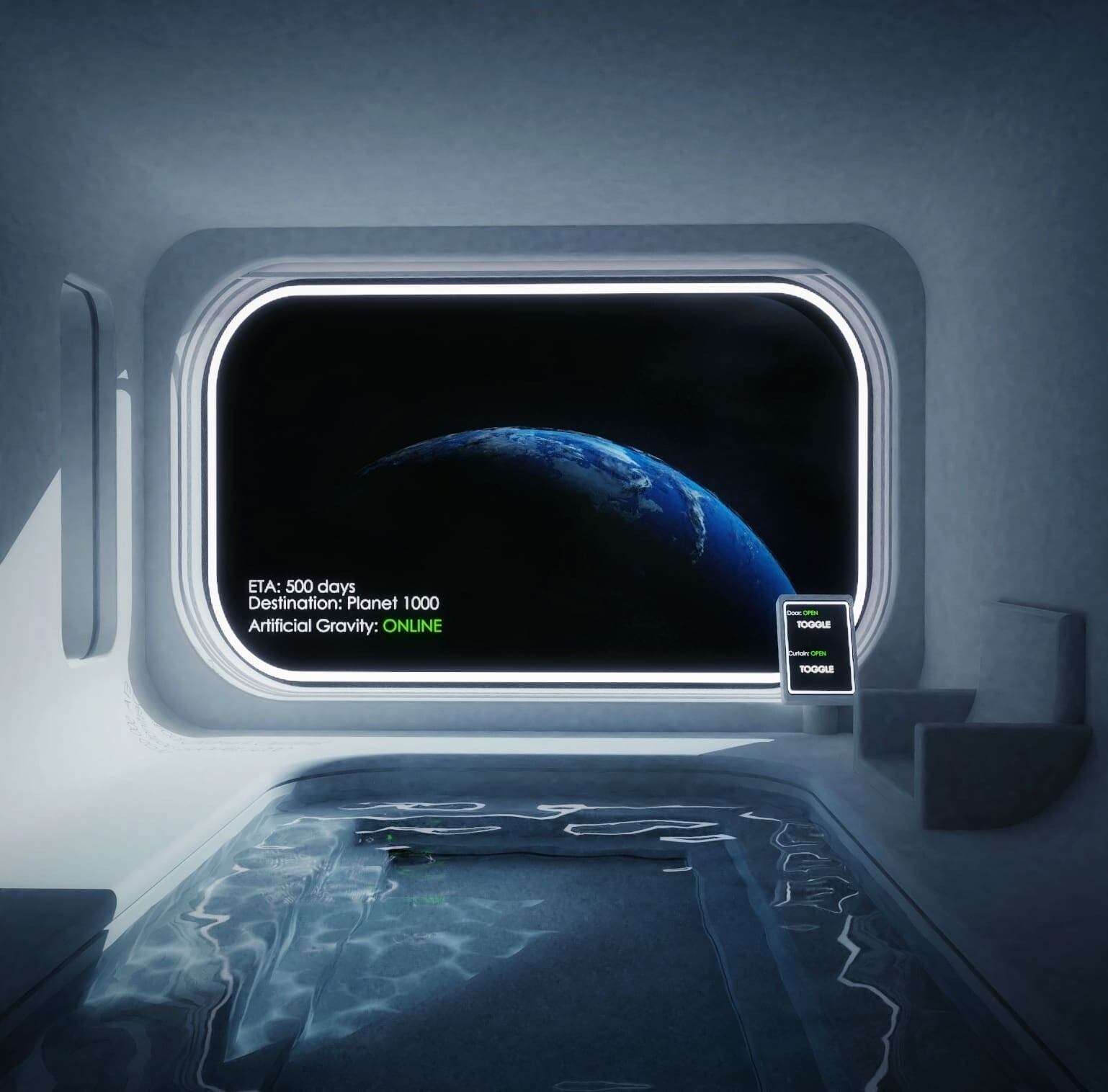 ArtStation - Space Pool