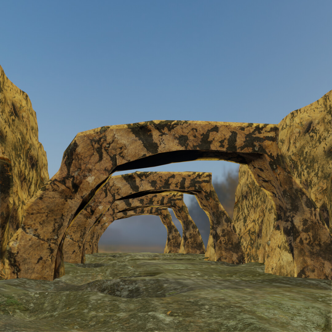 ArtStation - Rocky Terrain Texturing