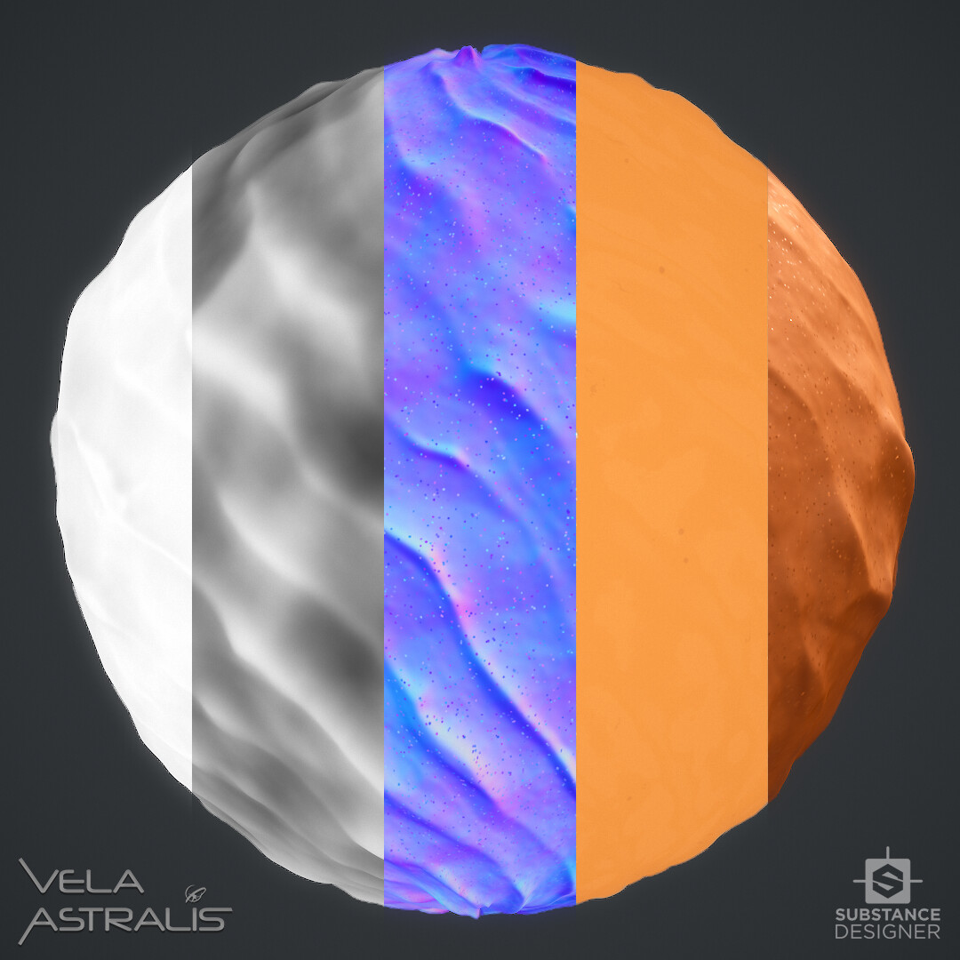 Jacob Leduc - Vela Astralis - Sand Texture