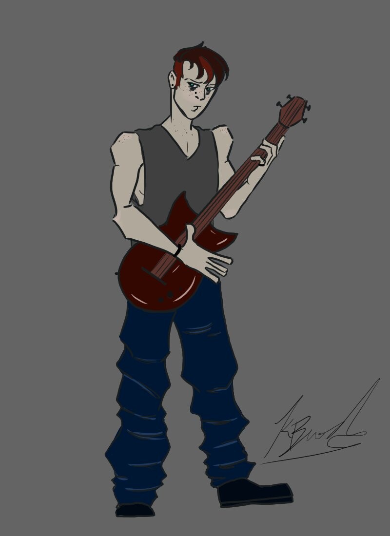 ArtStation - Guitarist Character