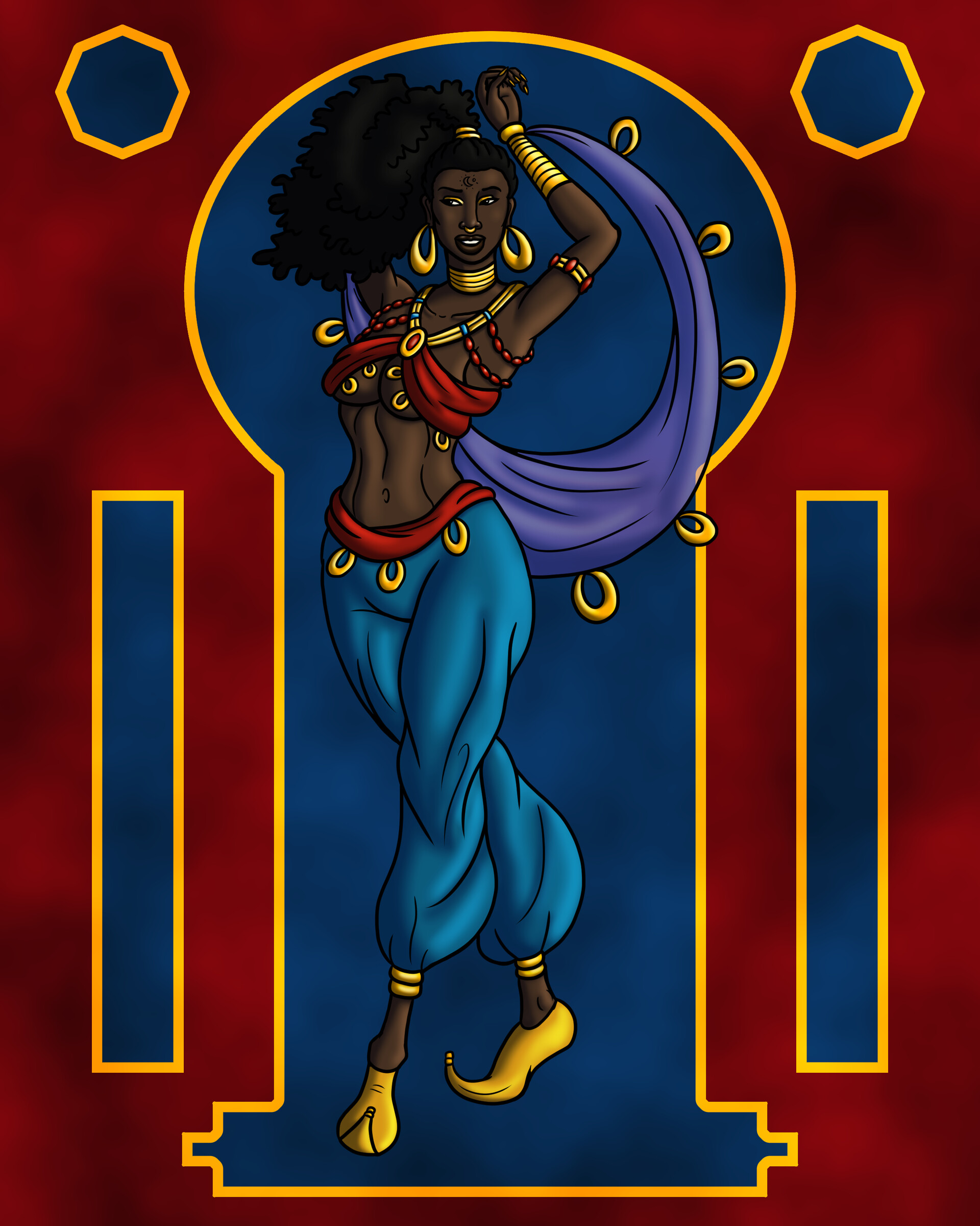 ArtStation - Dance of the Moorish Princess