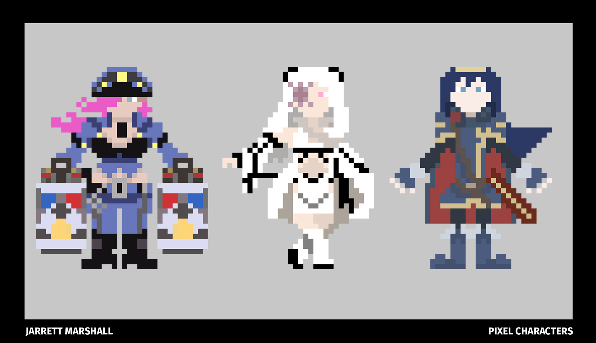 ArtStation - Pixel Characters