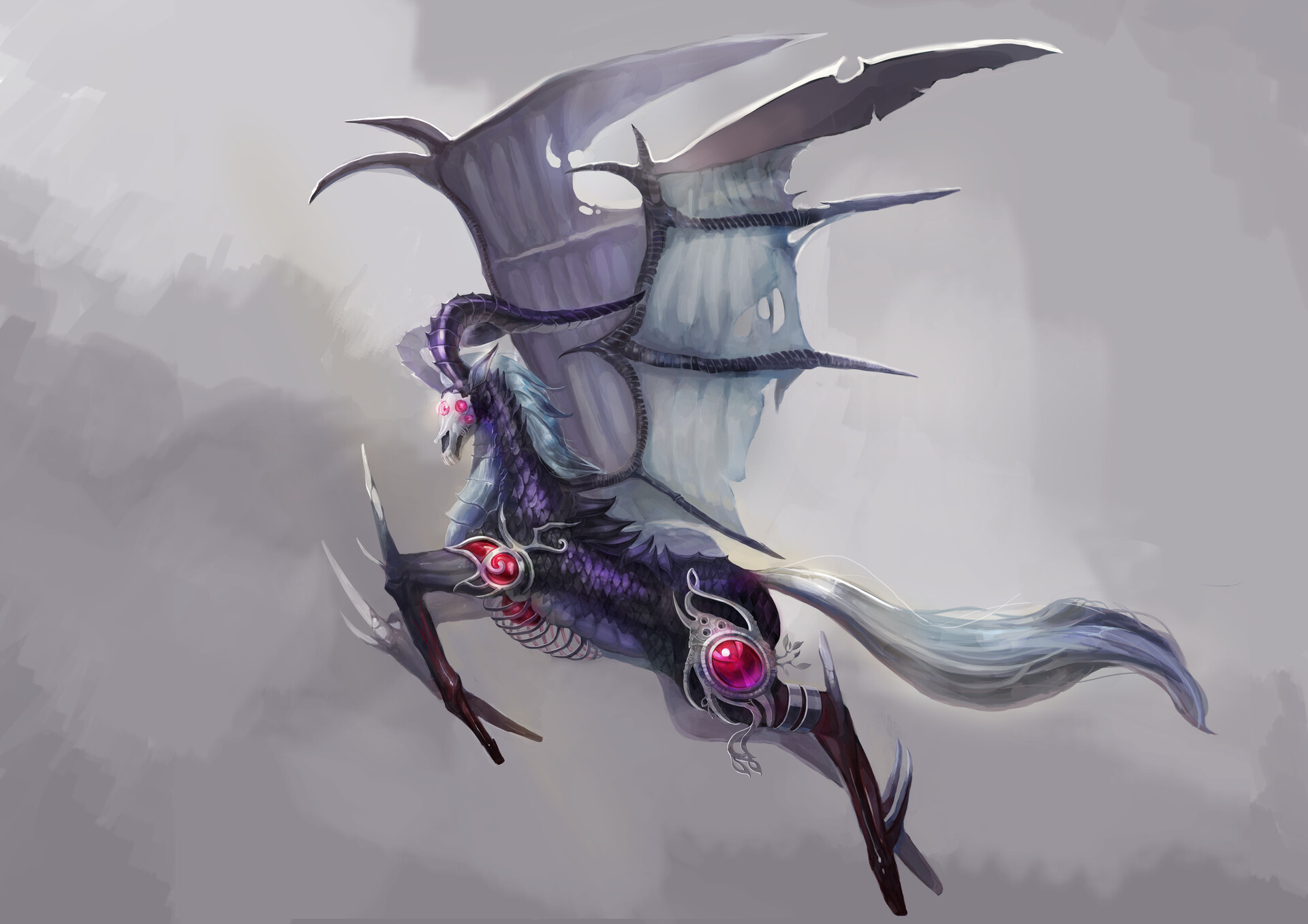 ArtStation - zombie dragon