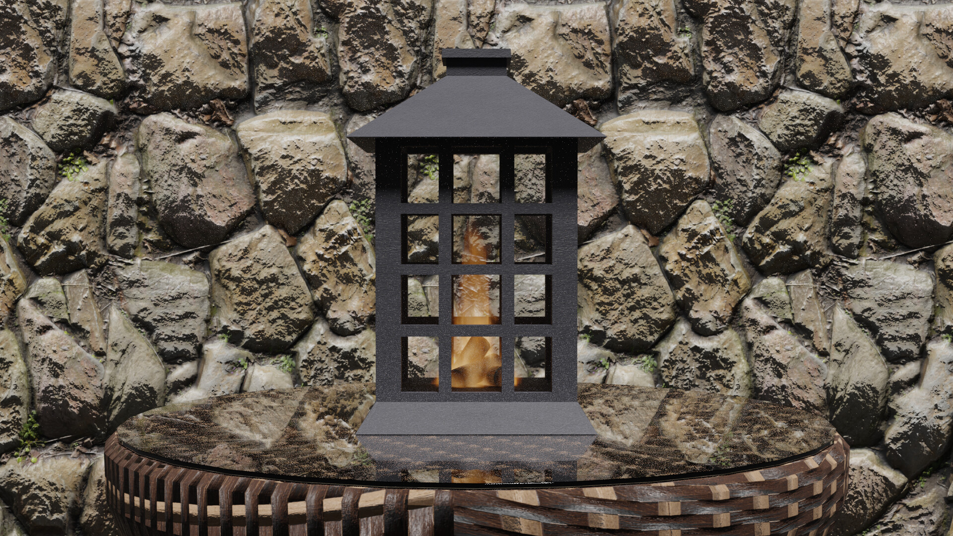 ArtStation - 3D Lantern Prop